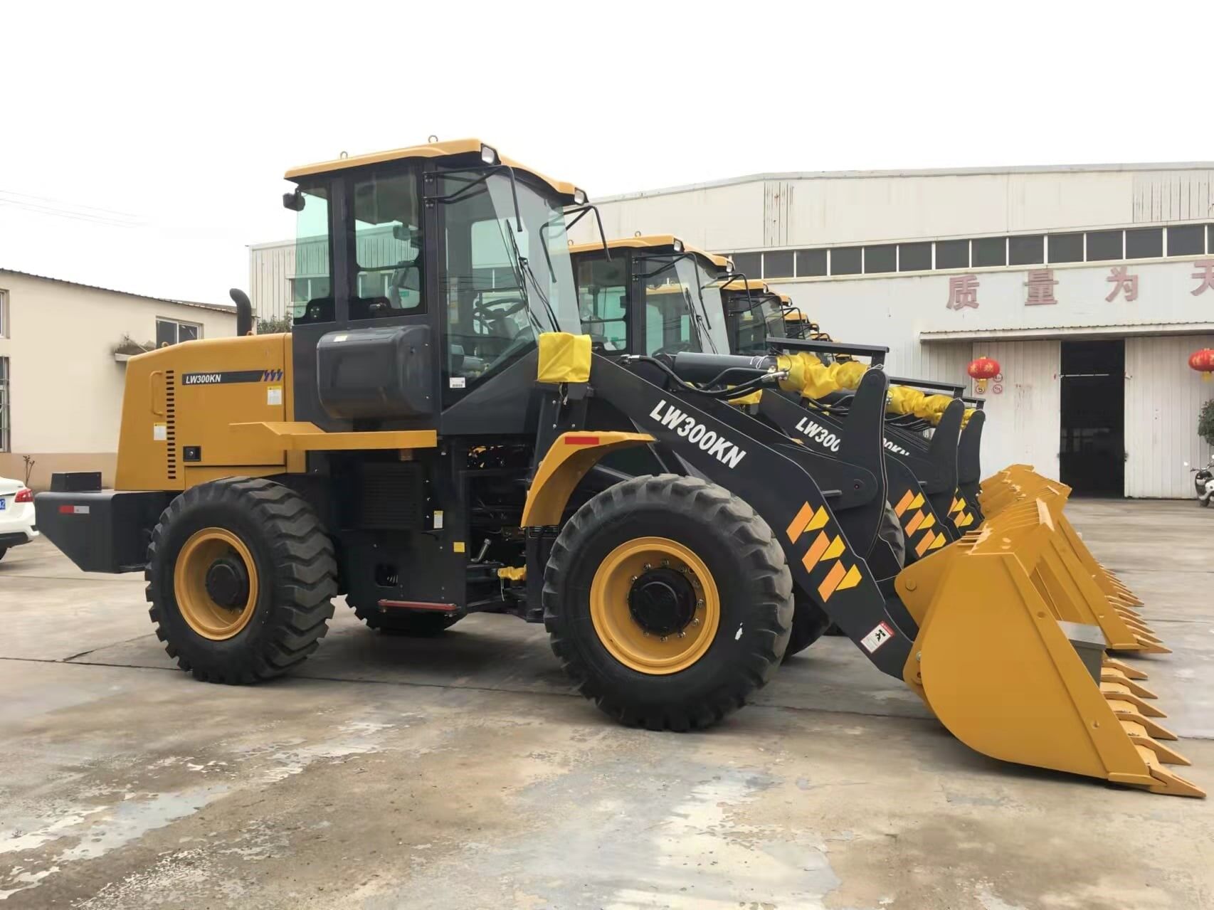 Factory Price New 3 Ton Mini Wheel Loader Lw300kn Front End Wheel Loader With Good Price - China ...