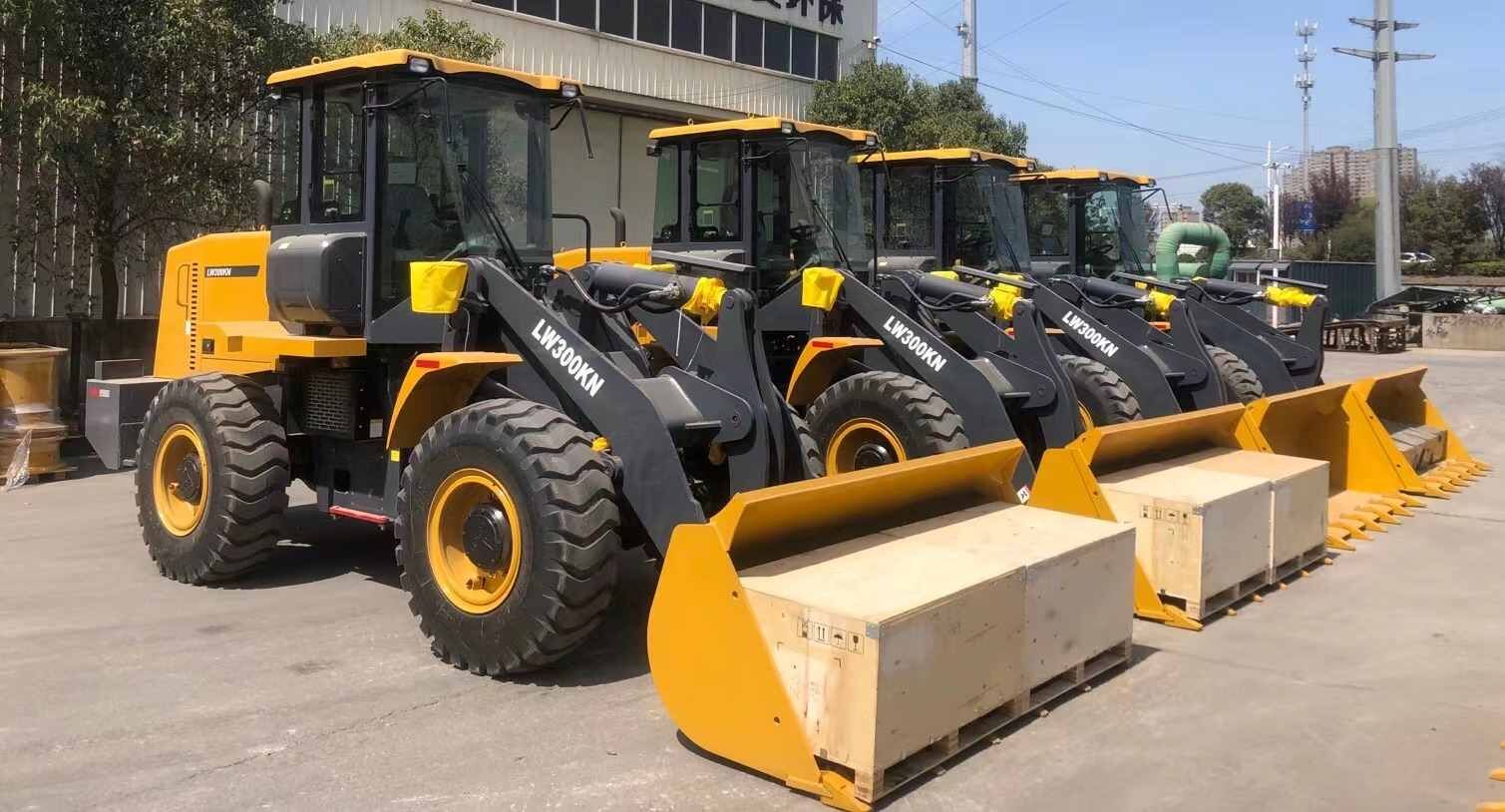 Factory Price New 3 Ton Mini Wheel Loader Lw300kn Front End Wheel Loader With Good Price - China ...