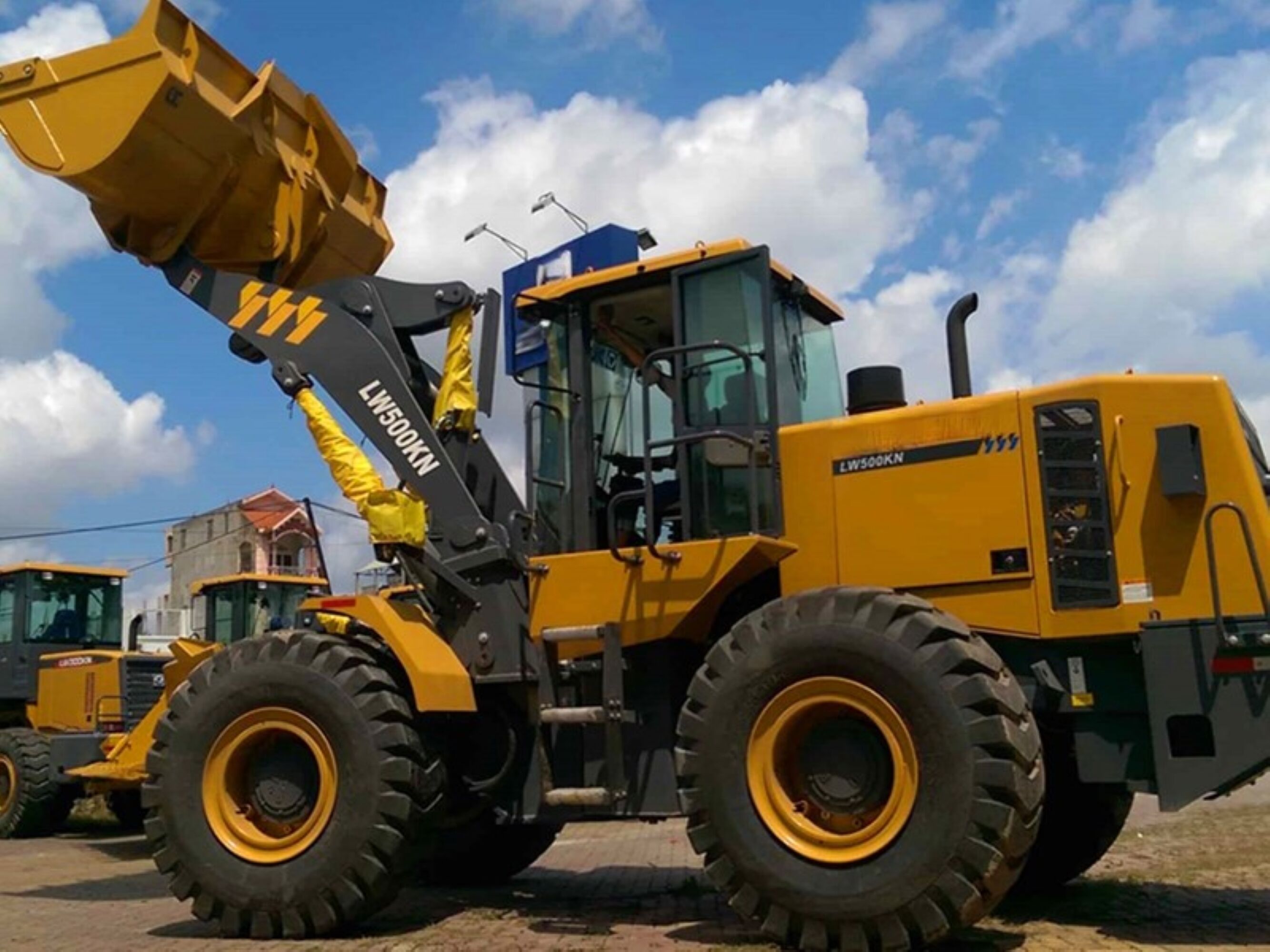 New 5 Ton Small Wheel Loader Lw500kn Shovel Loader Earthmoving ...