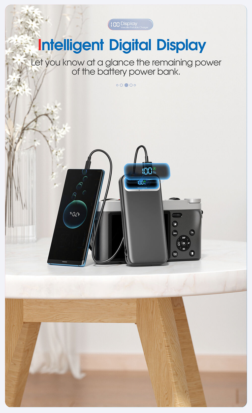 Oem Logo Portable Phone Battery Pack Chager For Iphone 10000mah High ...