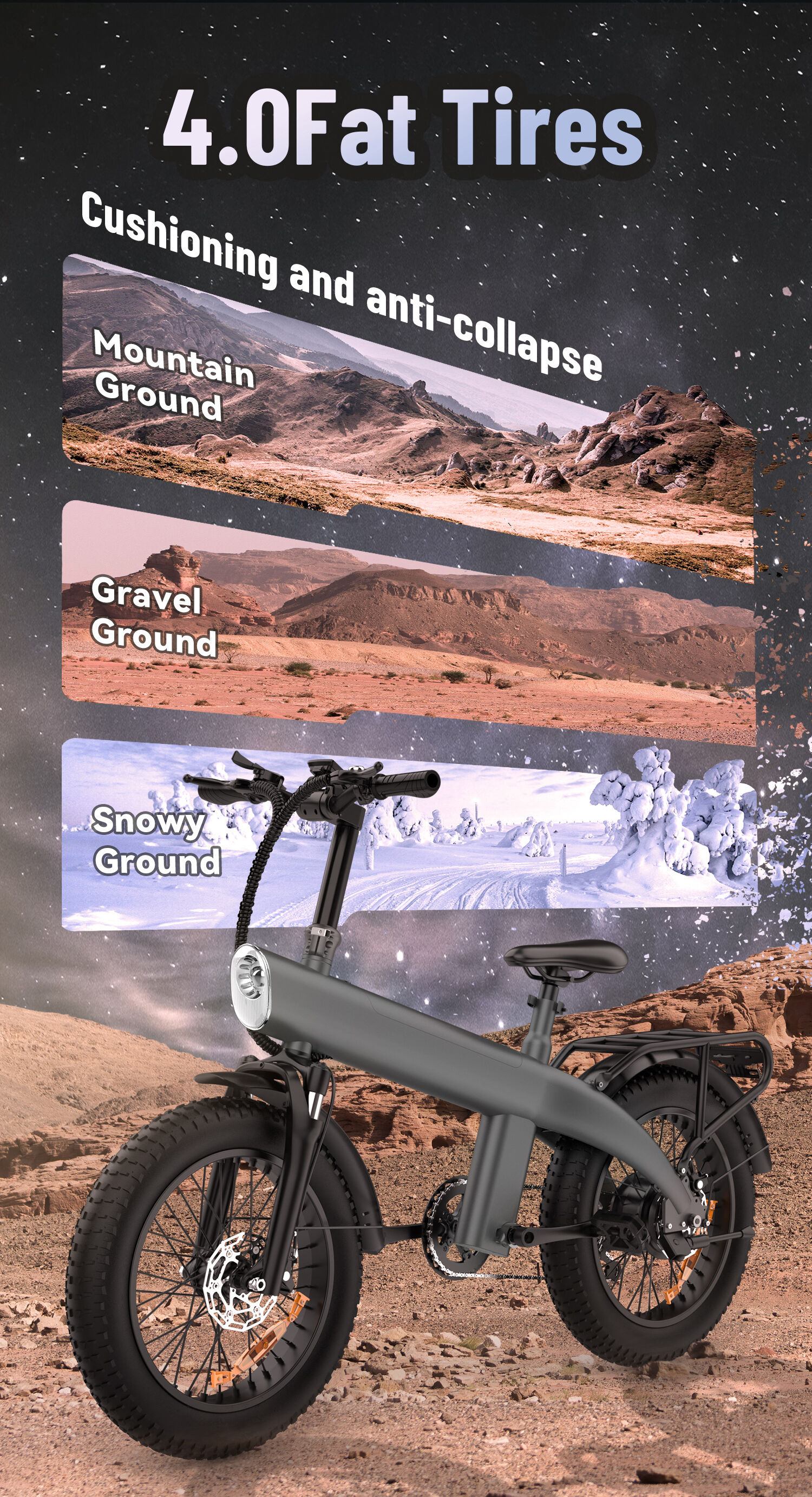 Kixin Sepeda Listrik Off-road Dewasa, Baru Jangkauan 100km 2 Roda ...