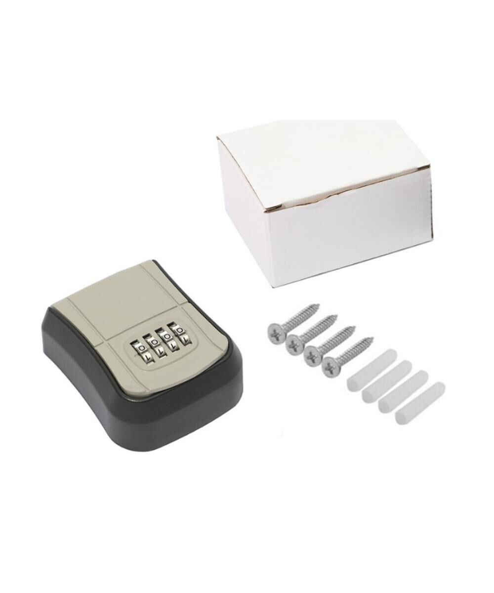 Cipher Key Box Cat's Eye Wall Mounted Metal Lock Box Insurance Storage ...