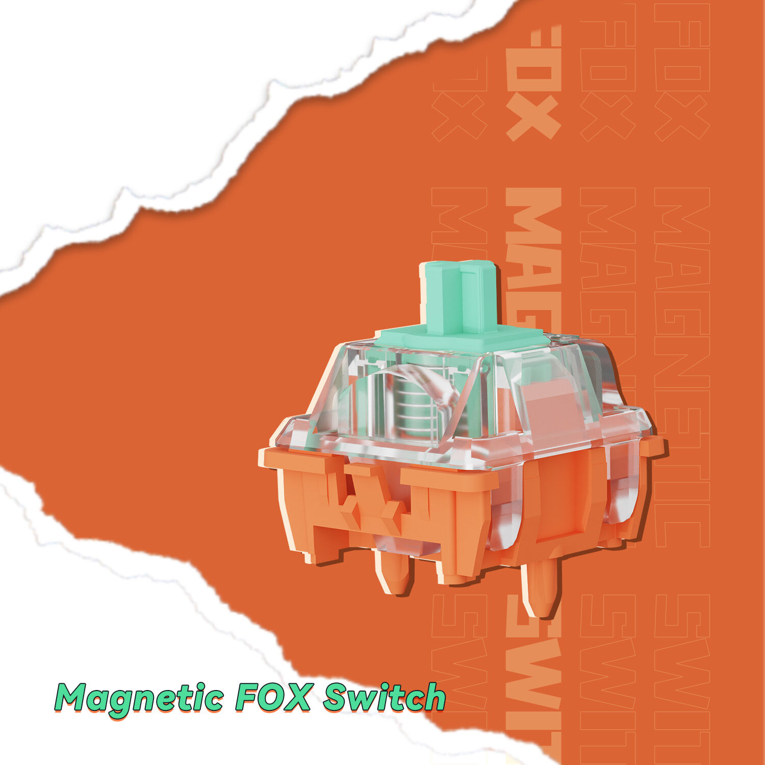 Gateron Factory Price Fox Magnetic Linear Switch Hall Sensor Effect ...