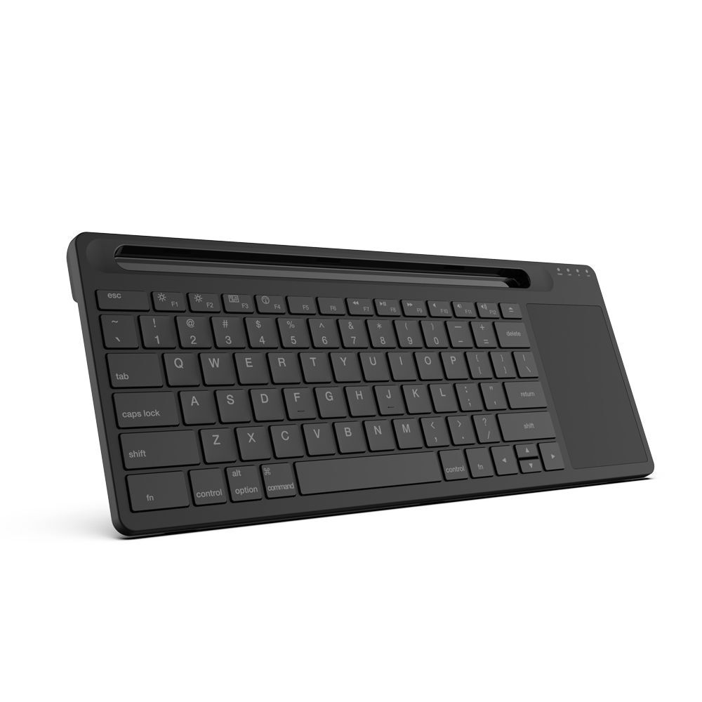 Ultra Slim Wireless Bluetooth Keyboard With Touchpad And Phone/tablet ...