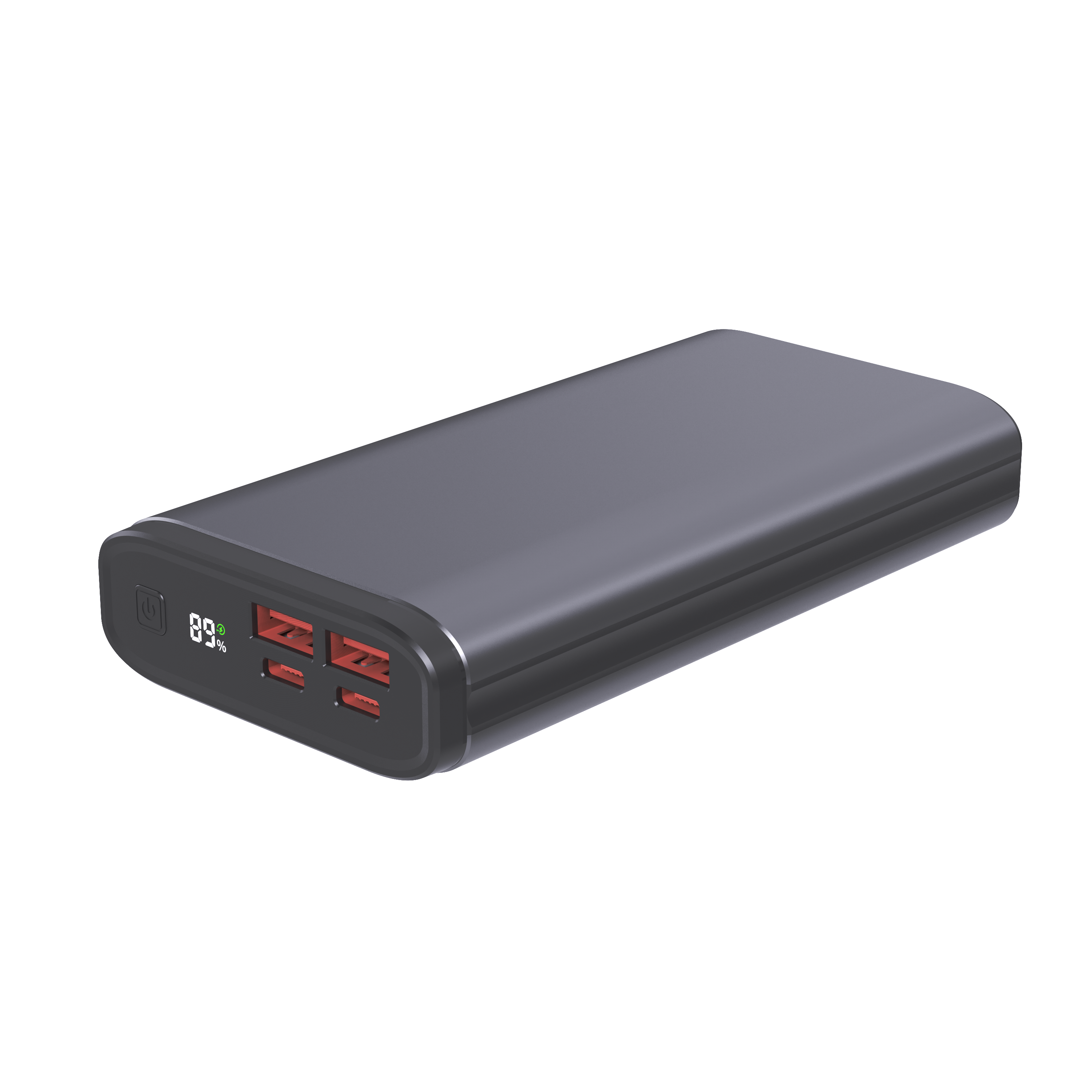 2025 New Arrival Pd35w 20000mah Metal Power Bank With Dual Usb Ports ...