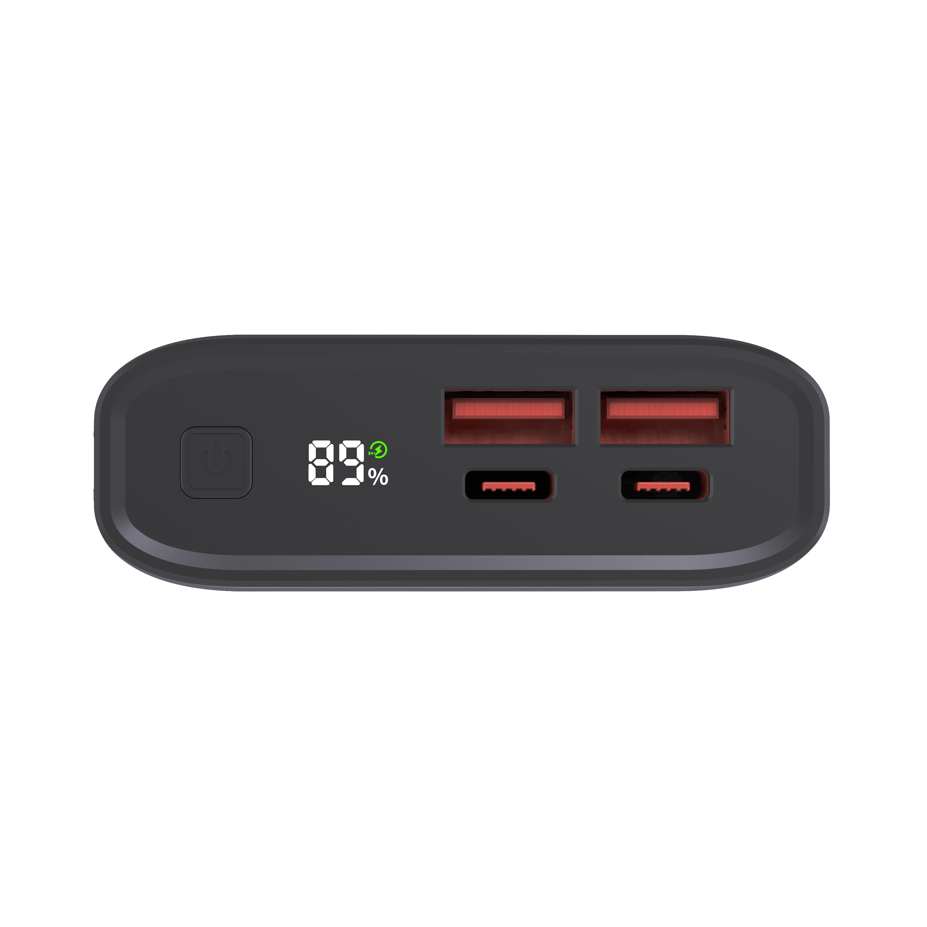 New Design Pd35w 20000mah Metal Power Bank With 2* Usb-c Ports - China ...