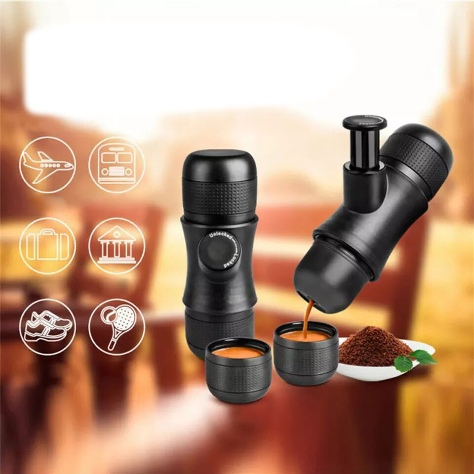 Manual Espresso Maker Portable Mini Hand Pressure Coffee Machine ...