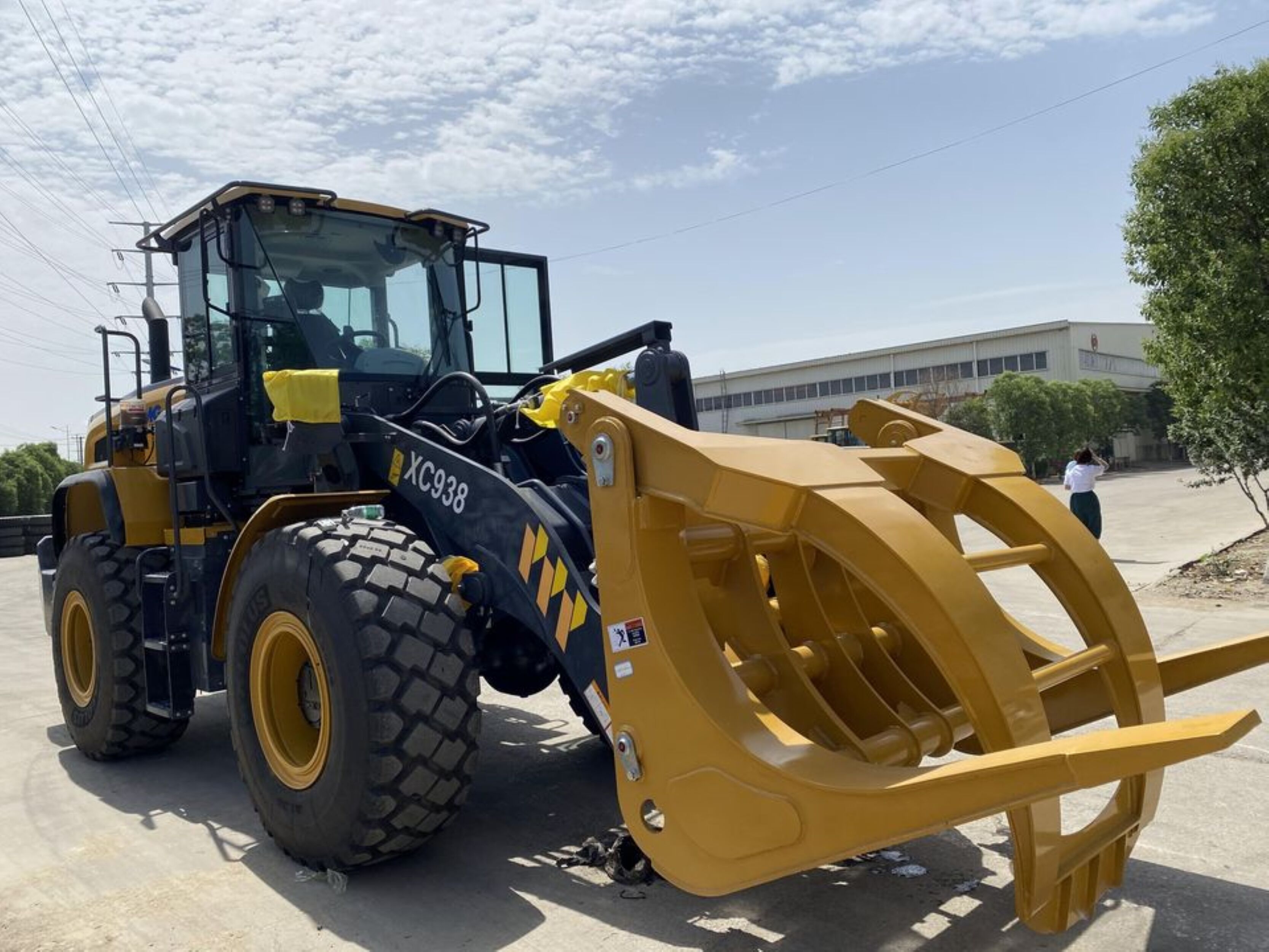 Factory Price New 3 Ton 3.5 Ton Mini Wheel Loader Xc938 Front End ...