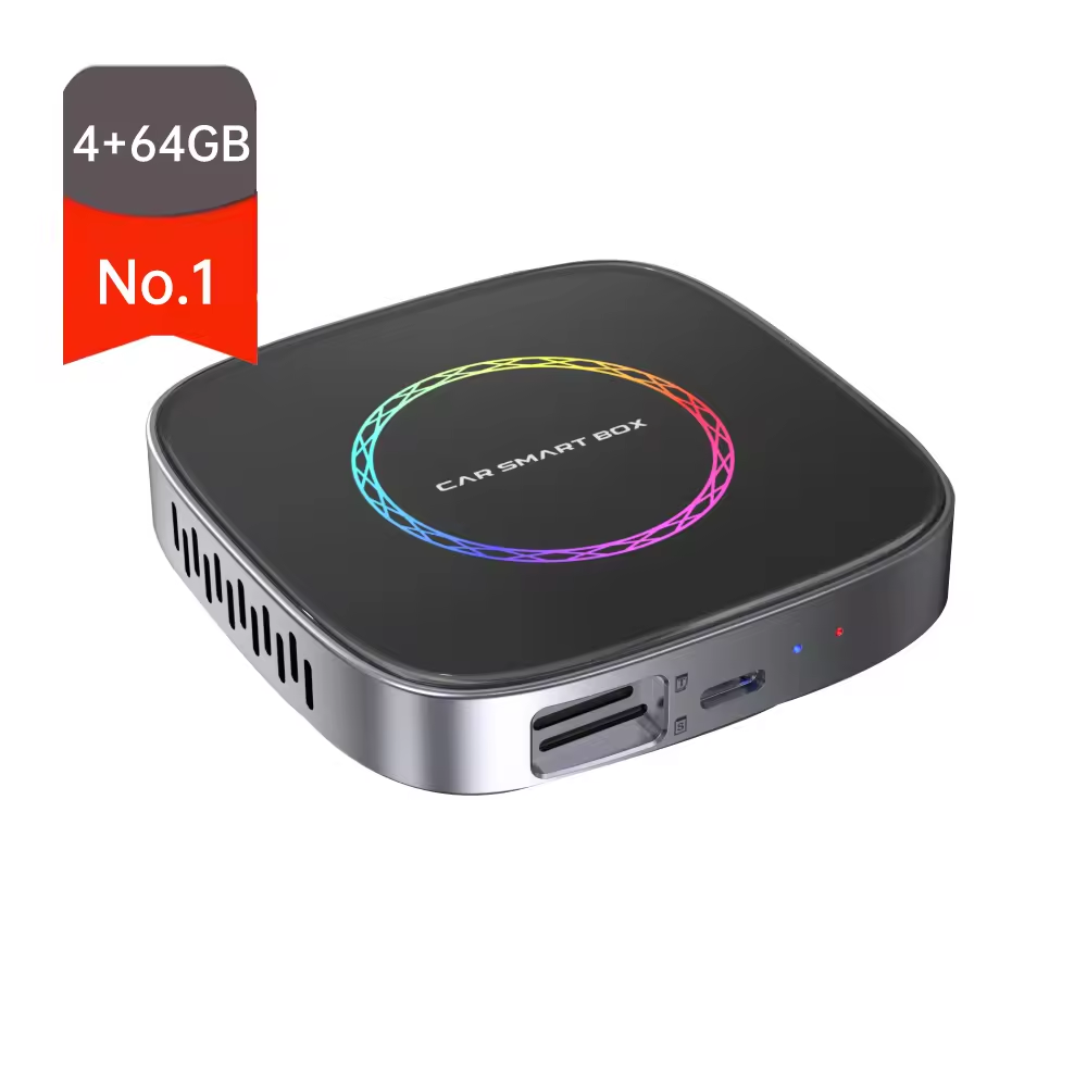 Buy China Wholesale Boyi Led Ring Light 4gb+64gb Smart Ai Box Youtube Car Play Adapter Carplay ...