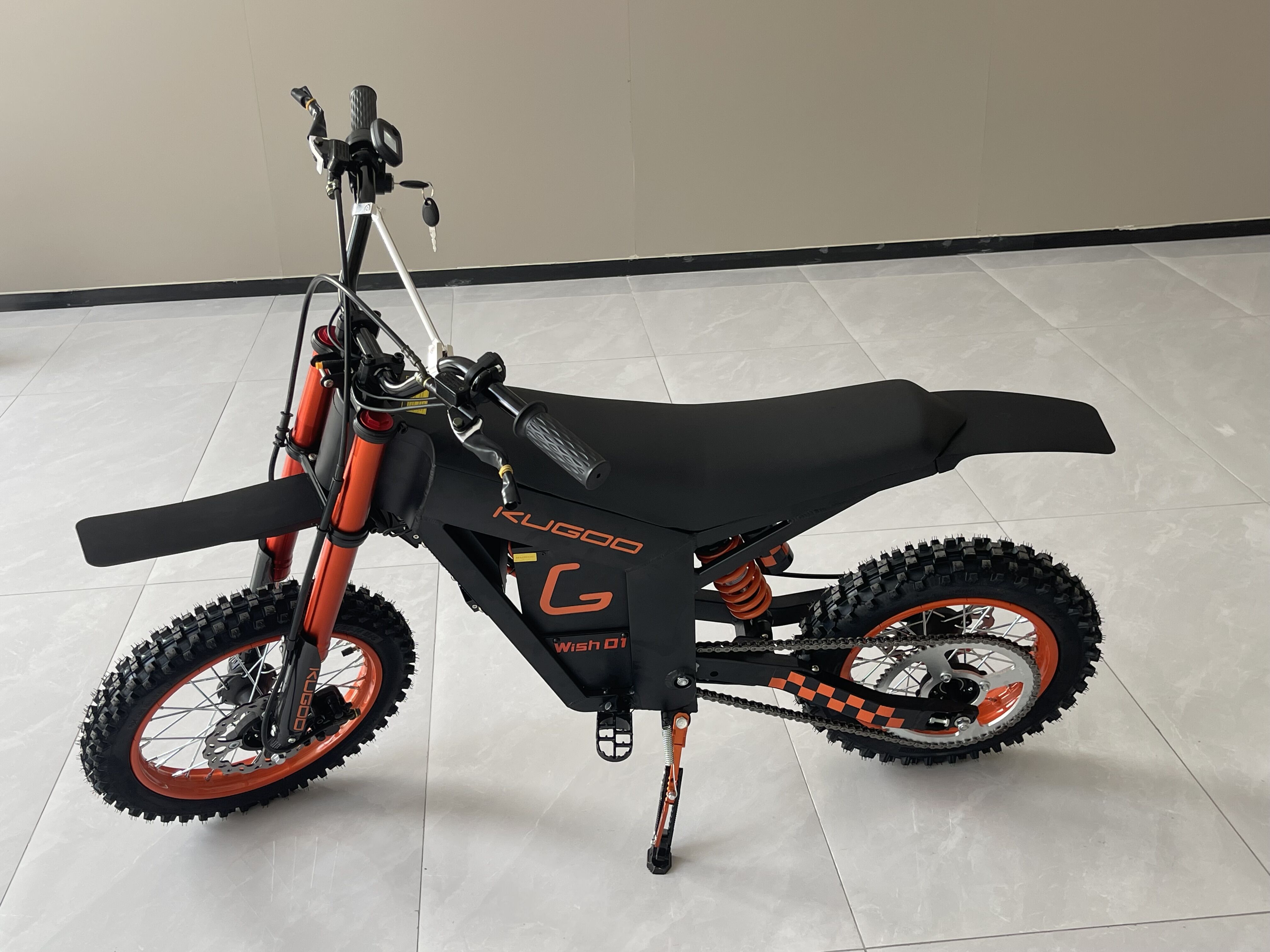 Cheaper Off Road Electric Dirt Bike 48v 3000w 21ah Kids Ebike Kugoo ...