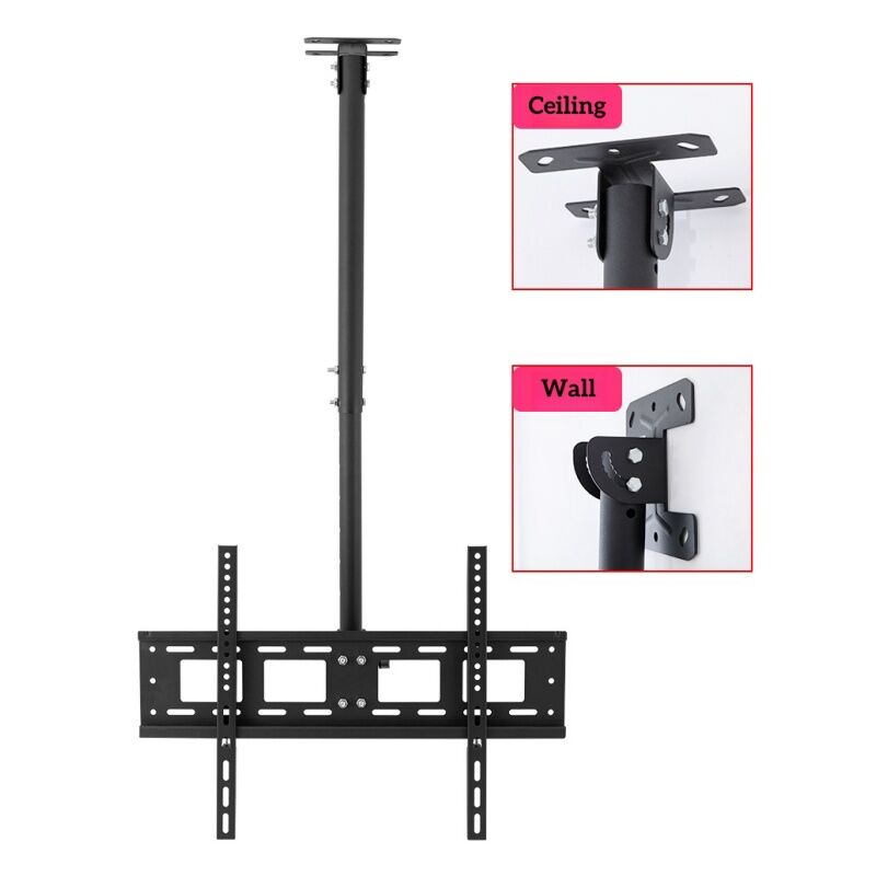 45 Degree Tilting Ceiling Tv Mount Swivel Ceiling Tv Bracket Height ...
