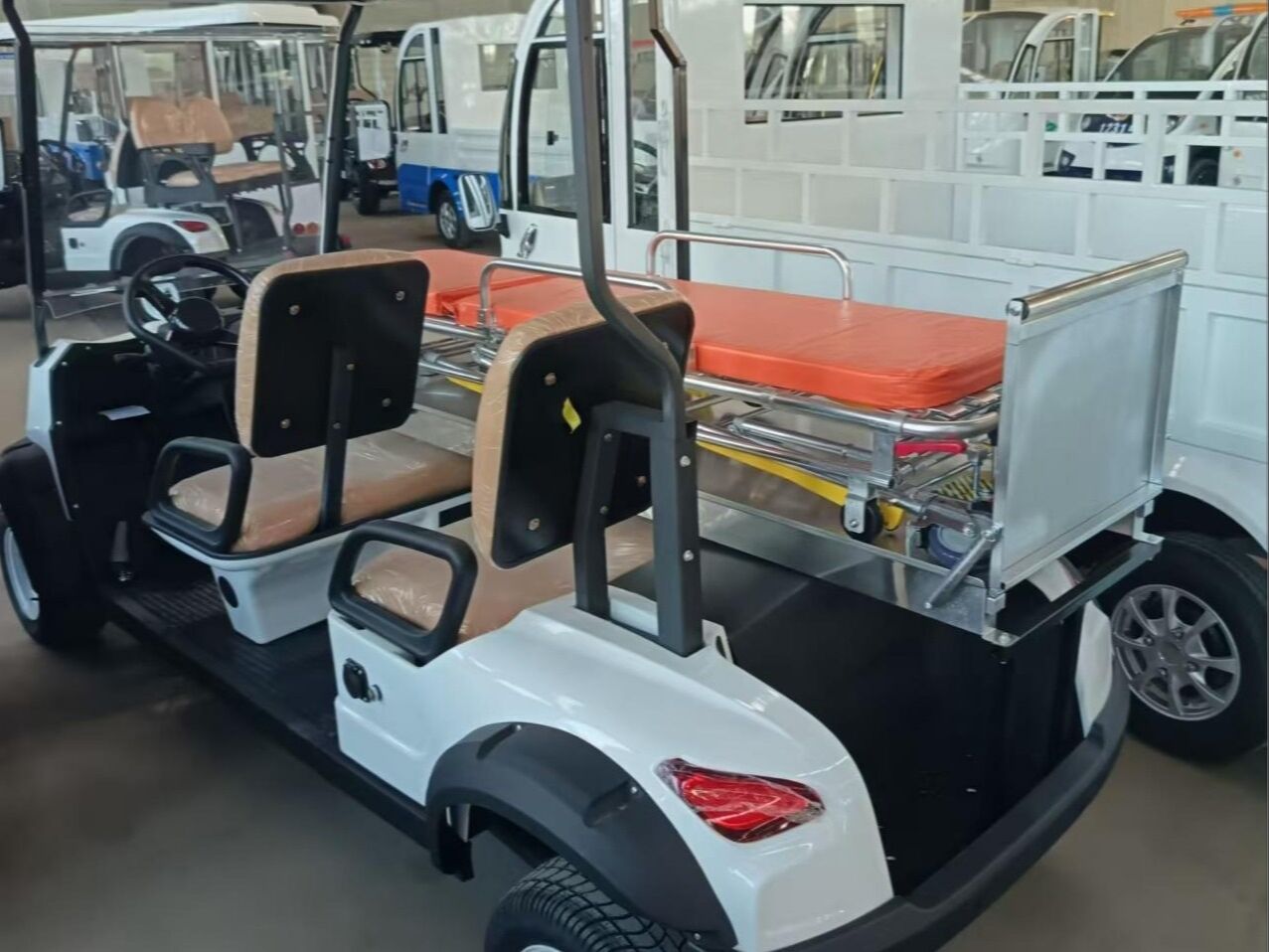 Buy China Wholesale First Aid Electric Ambulance Vehicle Rescue ...