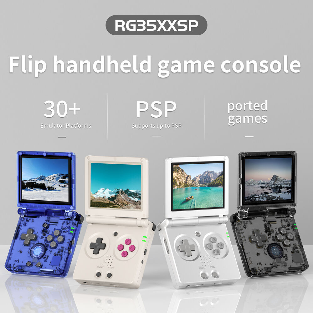 Topleo Cheap Handheld Game Players 8k Video Rg35xx Sp Games Box Retro ...