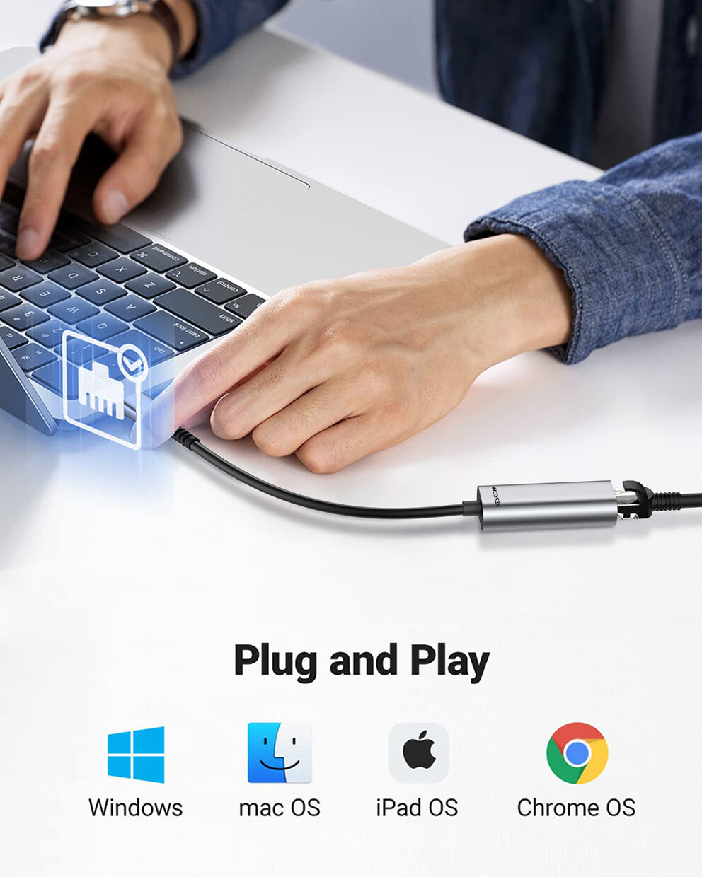 Buy China Wholesale Usb Lan Products Converts Usb A And Type-c Data ...