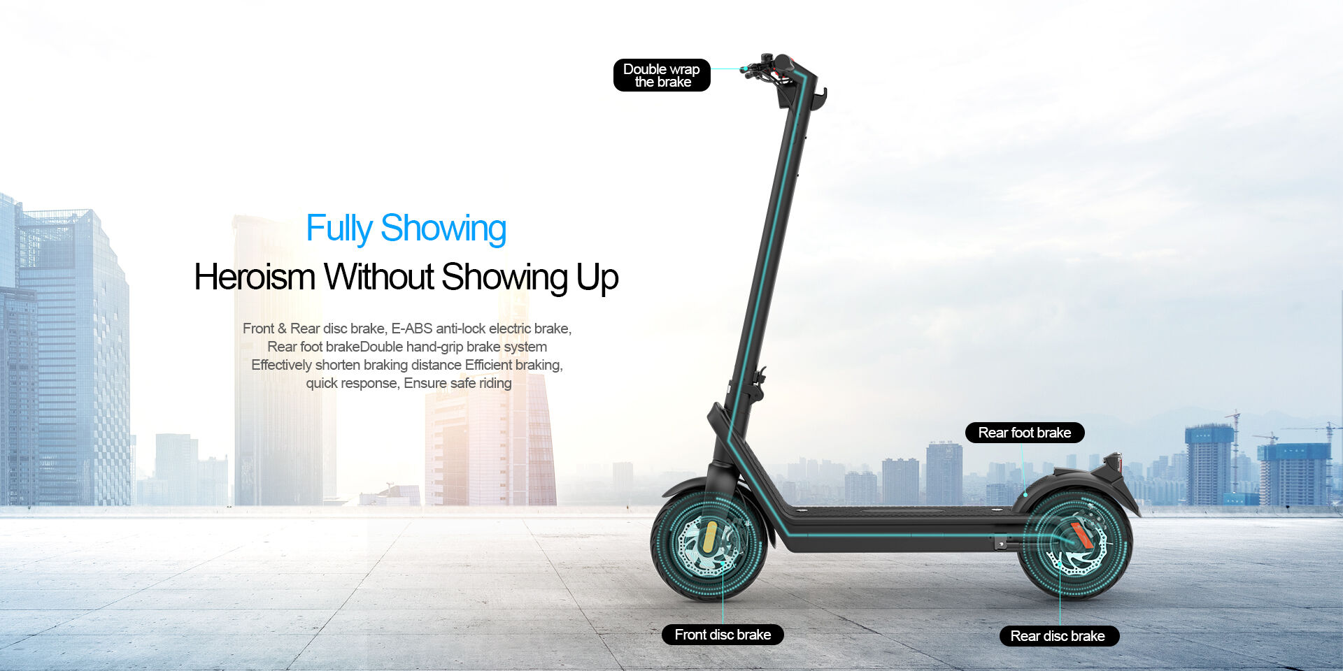 Custom Factory Fast Electric Scooter For Adults Folding X9 Model With ...