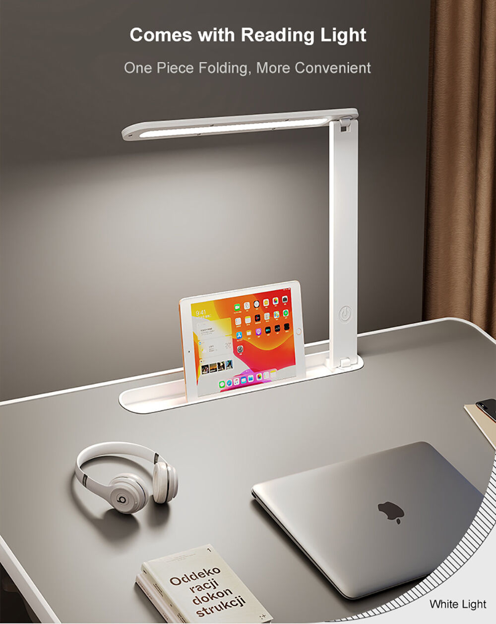 Portable Foldable Multifunctional Computer Tray Desk On Bed Small ...