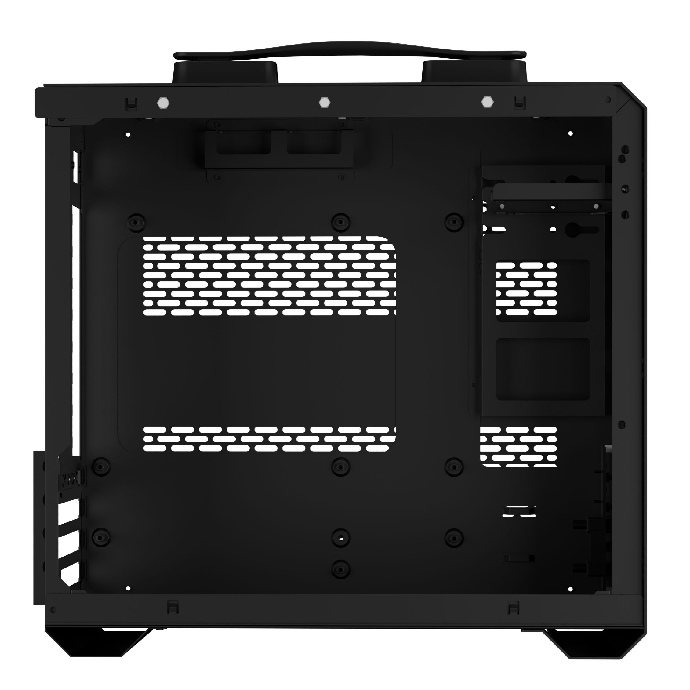 Glass Side Panel Micro Atx Computer Case Mini Itx Matx Gaming Computer ...