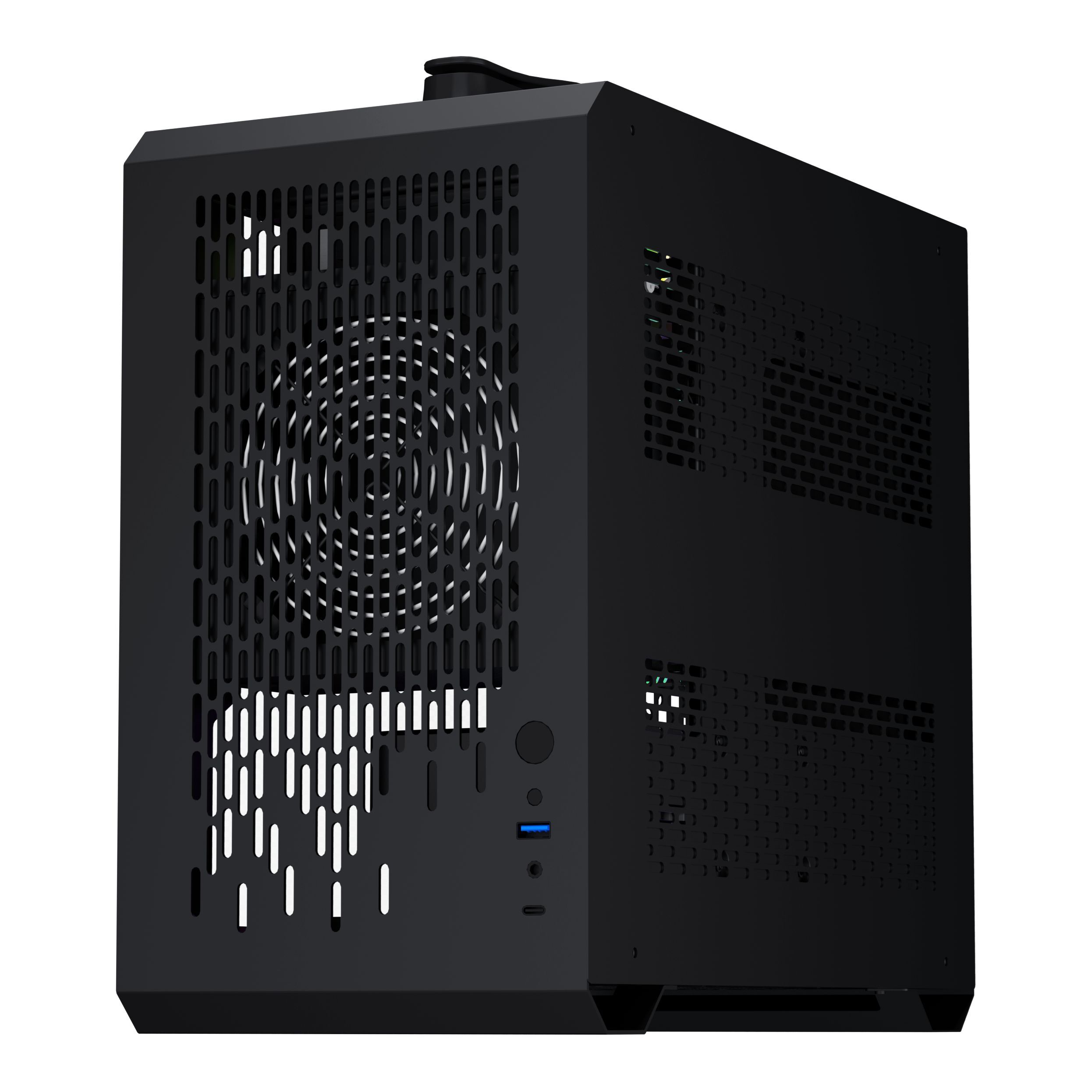 Glass Side Panel Micro Atx Computer Case Mini Itx Matx Gaming Computer ...