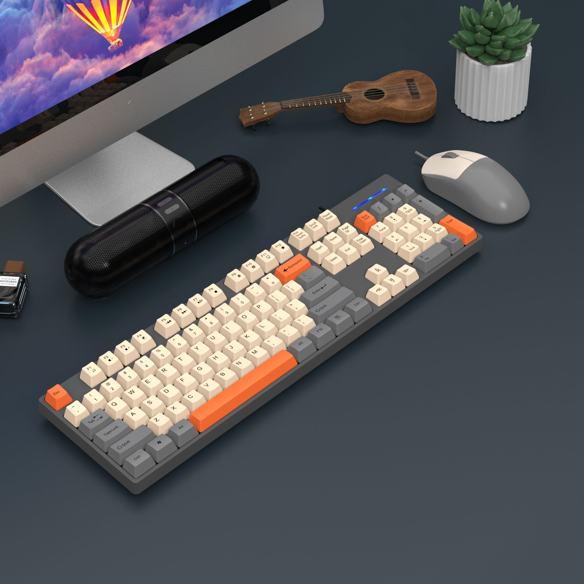 Model H033 Oem Mix Color Wired Usb Gaming Keyboard And Mouse Combo Set ...