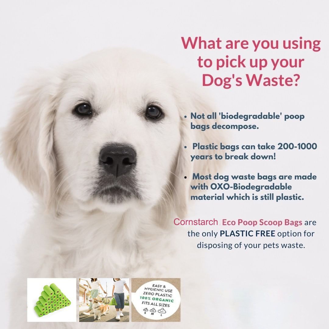 Pet Waste Disposal Eco Friendly Compostable Biodegradable Dog Poop Bags ...
