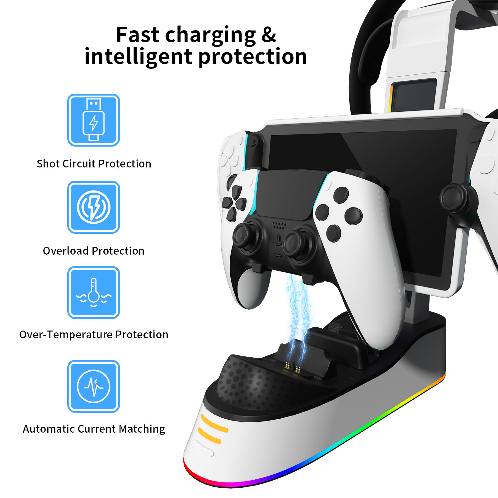 Factory Direct High Quality China Wholesale Charging Stand With Headset ...