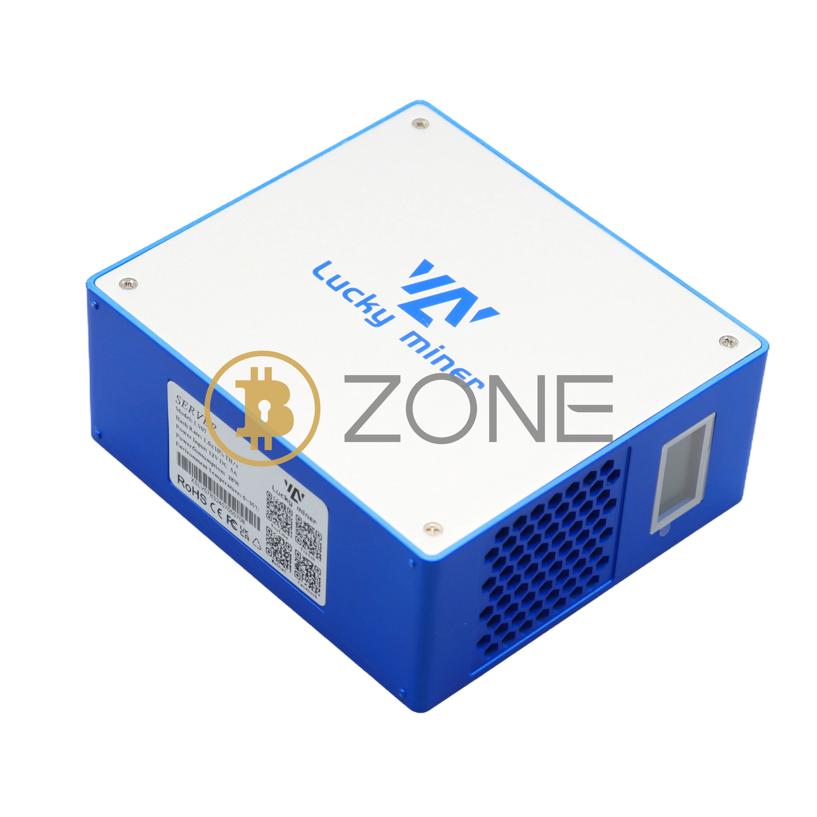 Bitcoin Miner Lucky Miner Lv07 Asic Mining Sha256 1th/s Btc Bch Bsv Dgb ...