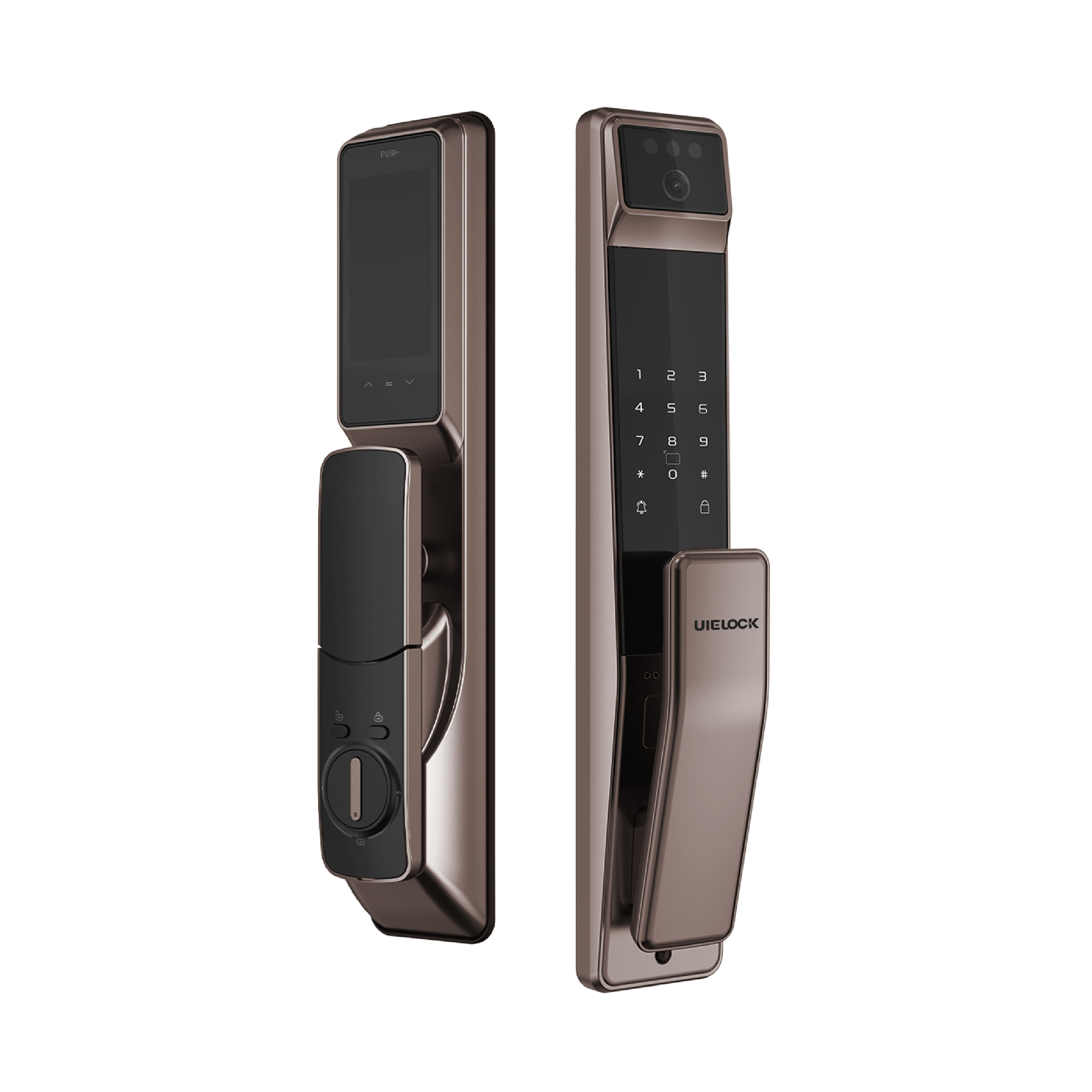 Uielock Qb40 Real Time Intercom Palm Vein Recognition Intelligent Tuya ...