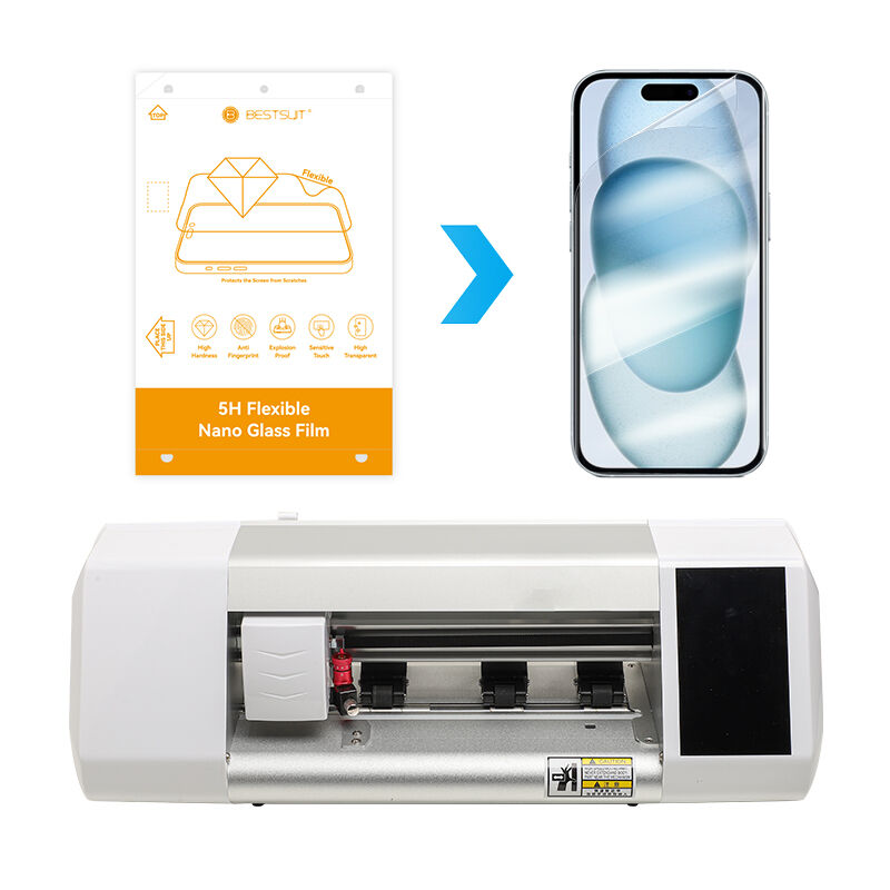 Intelligent Automatic Smart 7h Flexible Glass Screen Protector Cutting ...