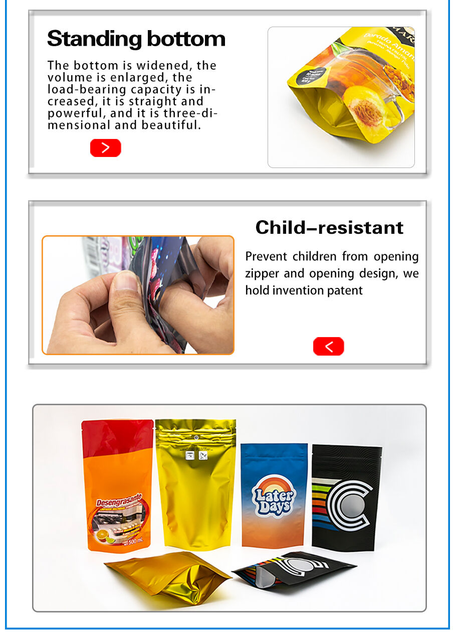 Childproof Safety Packaging Bags Factory Ready Stock Customized ...