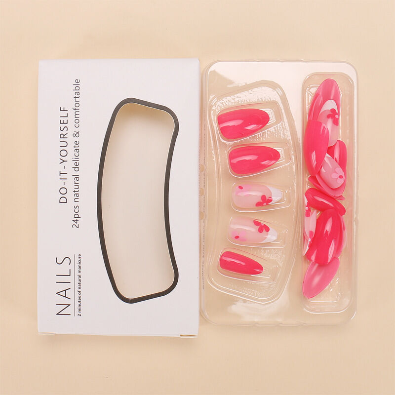 Private Label High Quality Fake Artificial Fingernails Wholesale Short ...