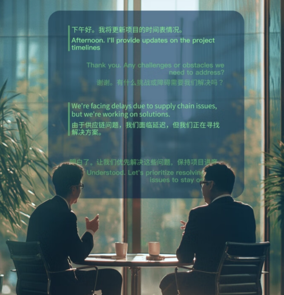 Bulk Buy China Wholesale Smart Ar Translation Glasses: Real-time ...
