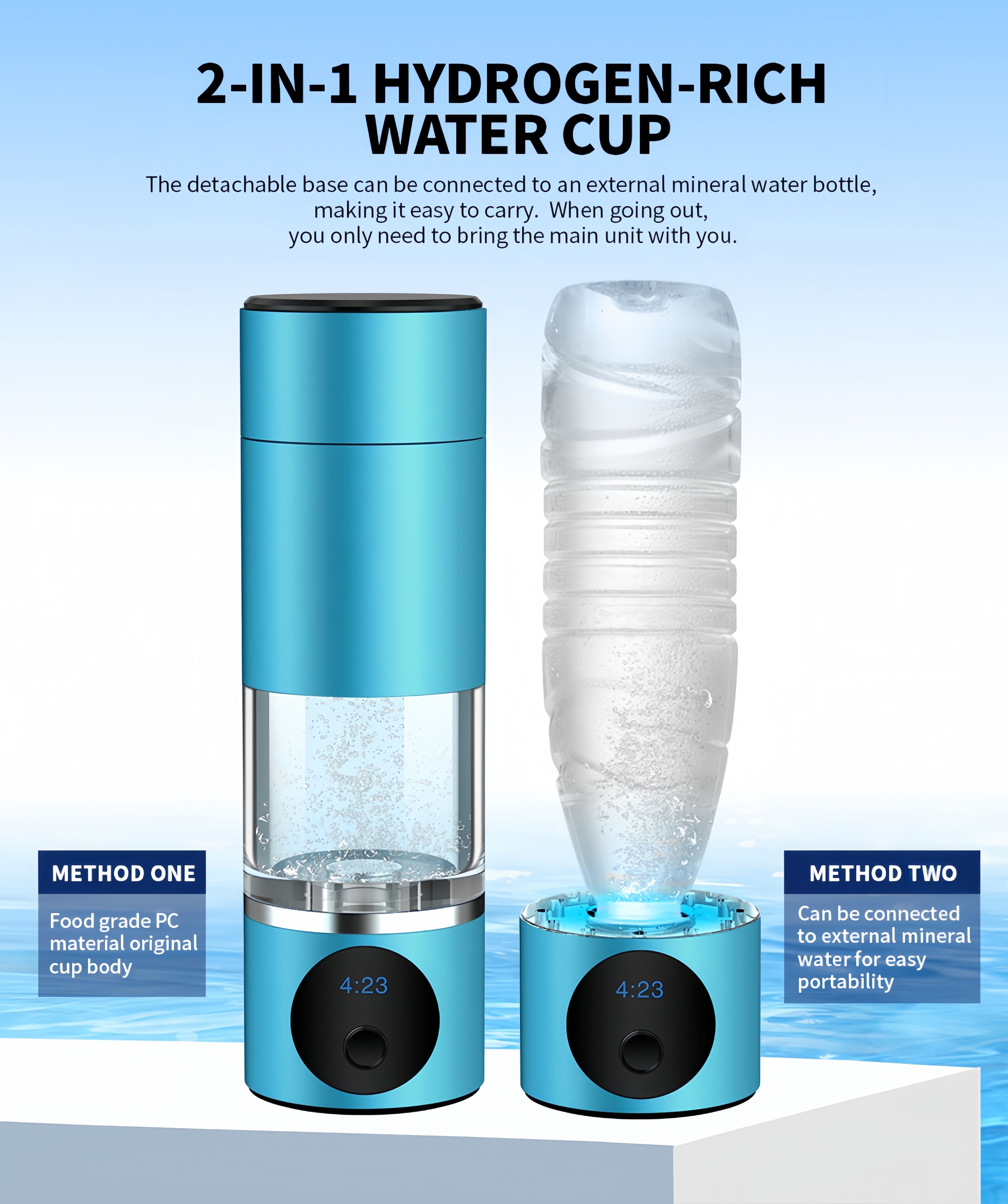 2024 New Portable Ionizer Hydrogen Water Generator Wholesale Low Prices ...