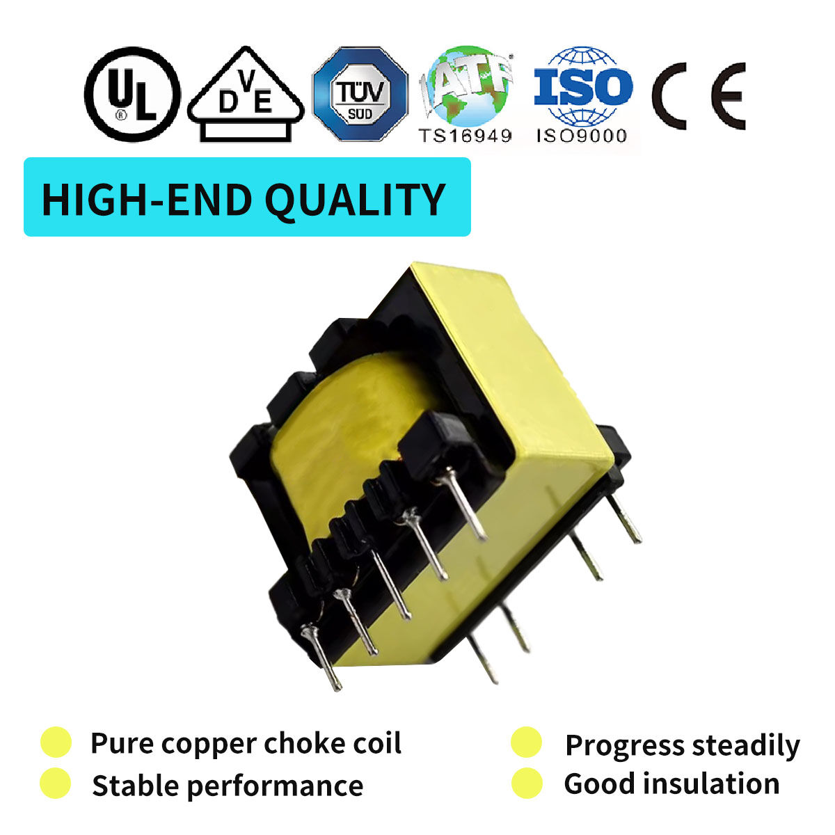 High Frequency Transformer Ee13 Ee16 12v Transformer 0.12 2amp Single ...