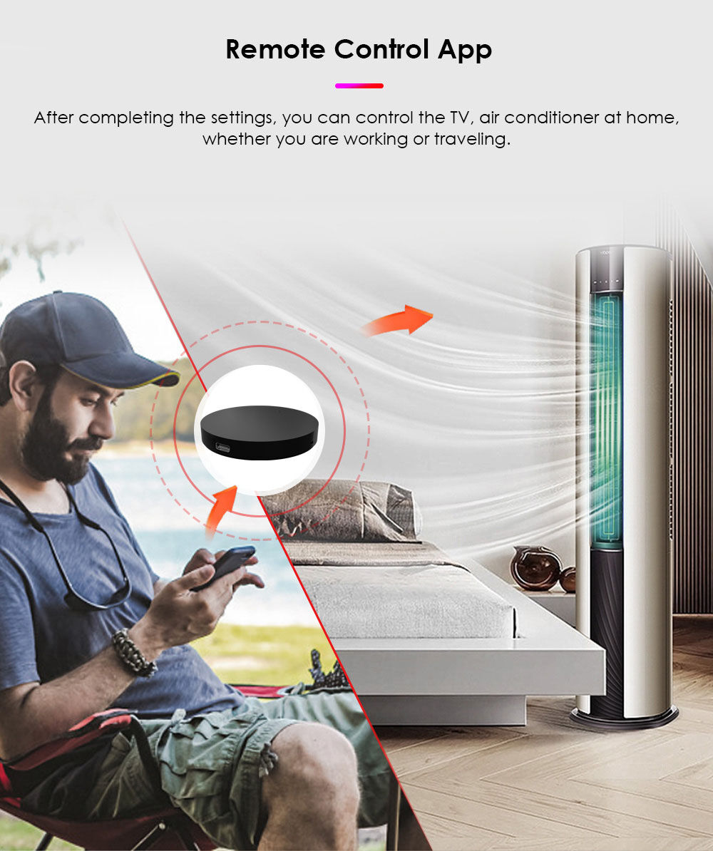 Tuya Wifi Universal Infrared Ir Blaster Remote Control Controller For ...
