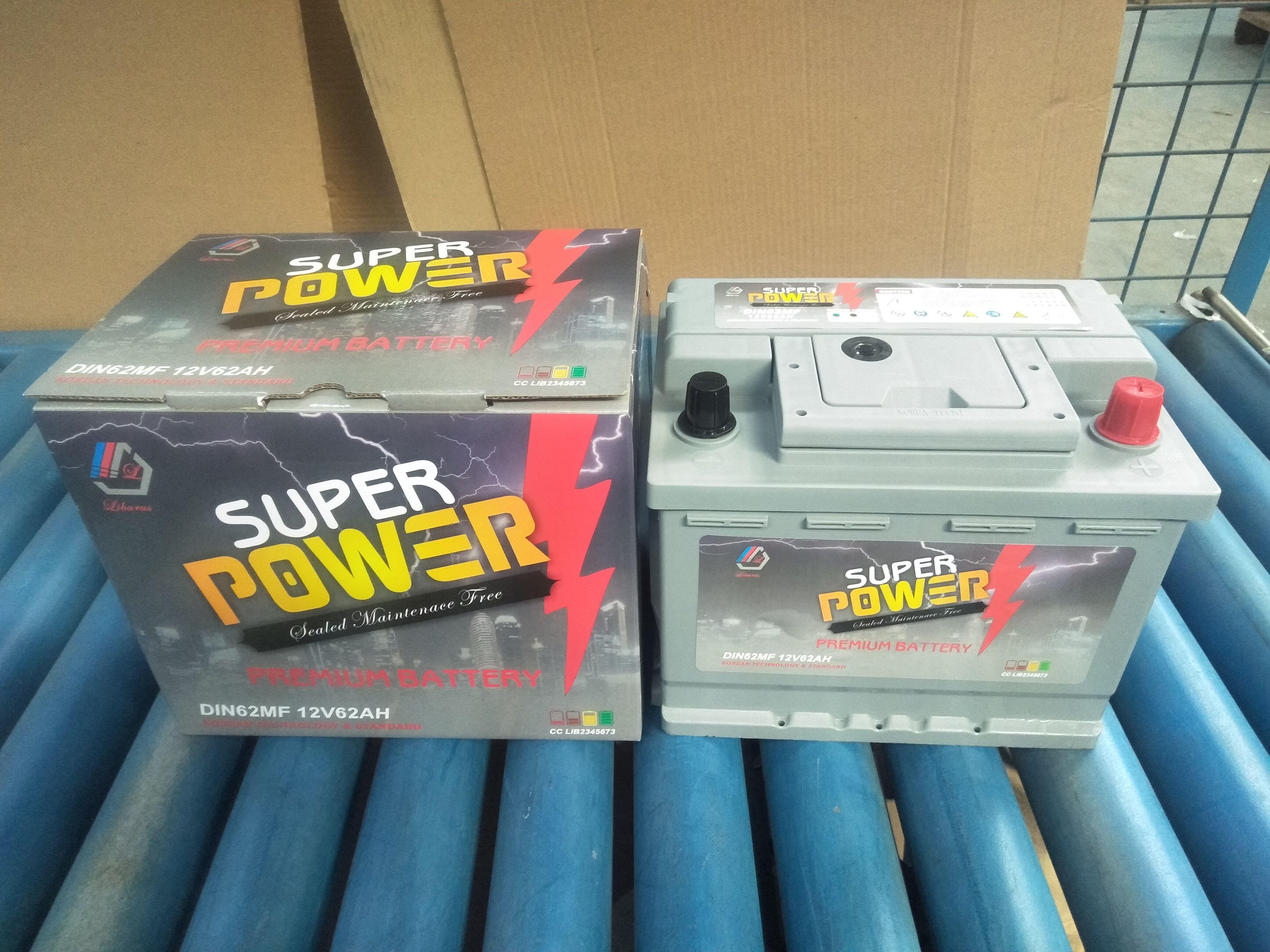 Gdin62mf 12v62ah Maintenance Free Lead-acid Battery Automobile Battery ...