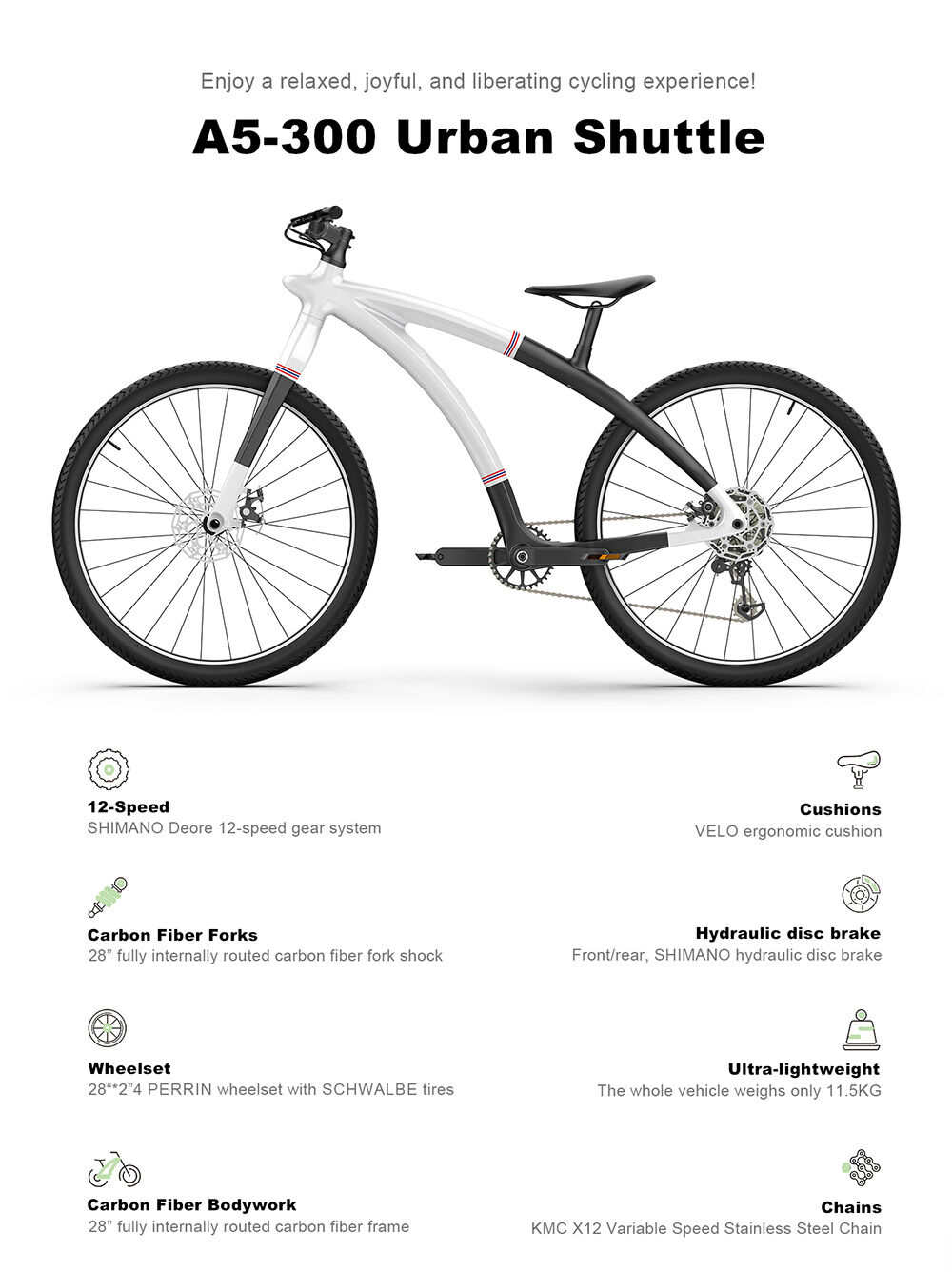 Top Offical New Design A5 Gravel Carbon Fiber Fork Road Mountain Bike ...