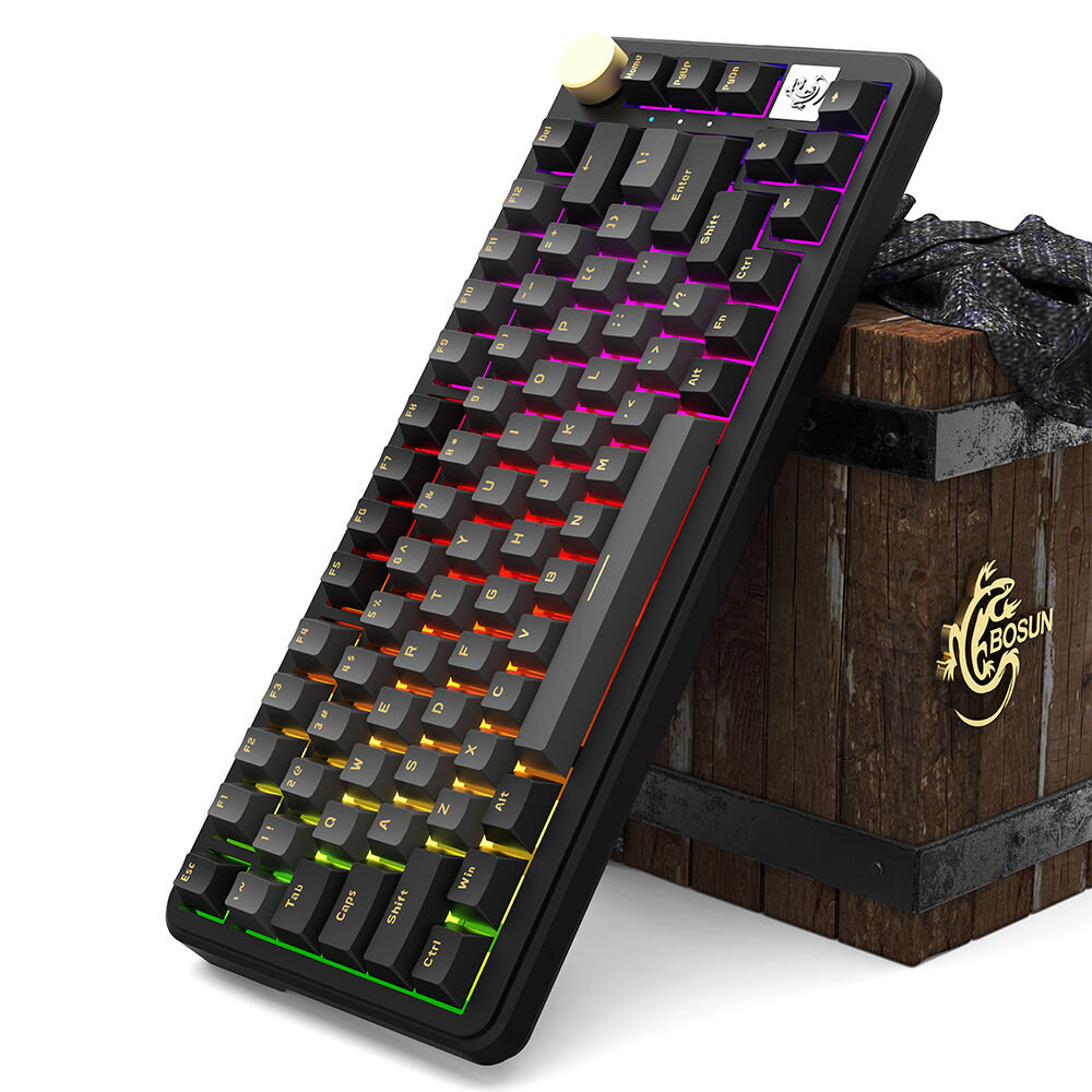 Bosun 2024 New Triple-mode Magnetic Switch Keyboard Rgb Led Lighting ...