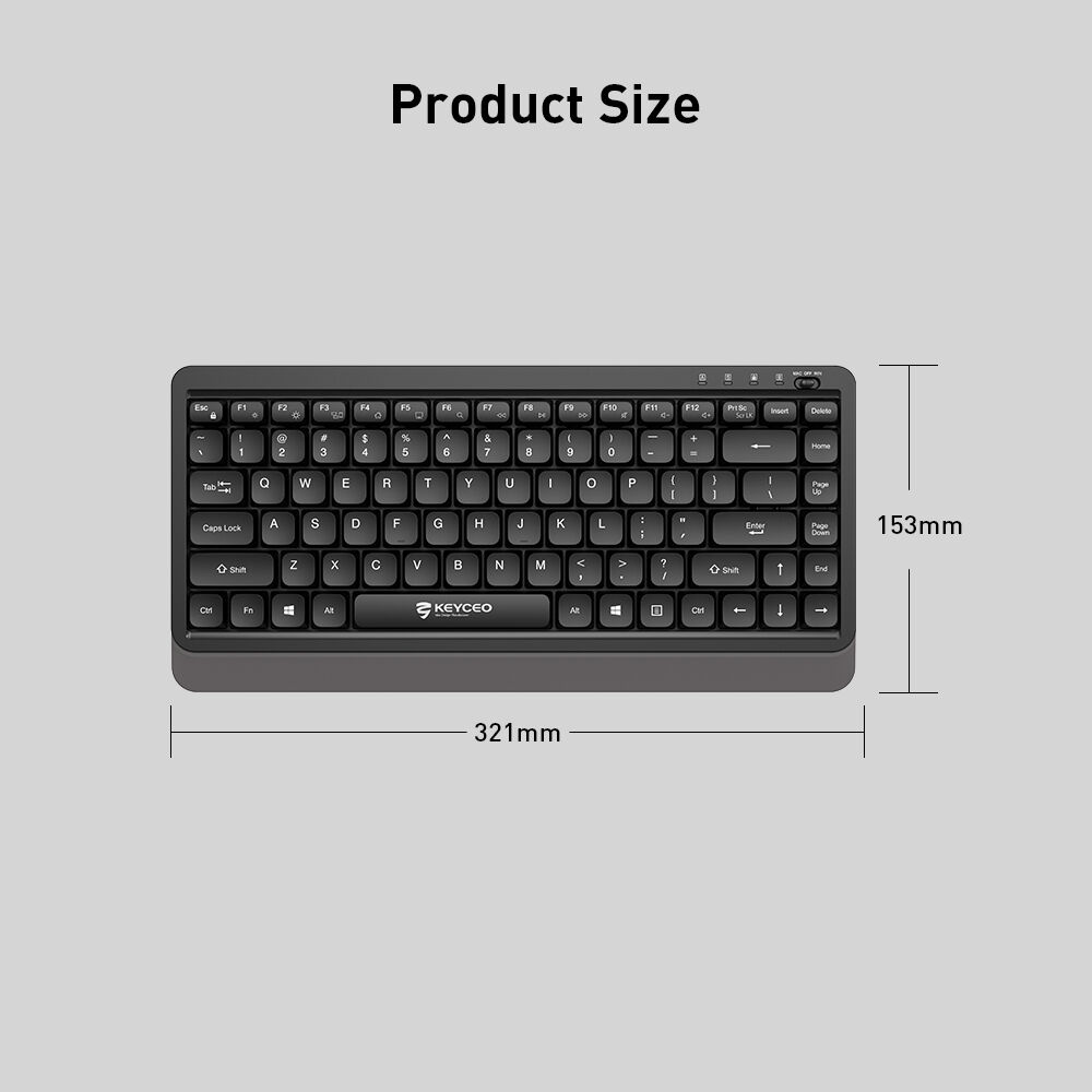 Ky-4630 Oem 2.4g Wireless Keyboard And Mouse Combo Ergonomic Slope ...