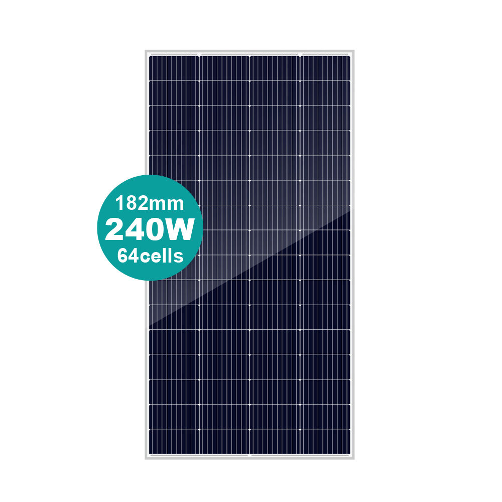 Perc Solar Panels 210w 200w Mono-crystalline Photovoltaic Module 182mm ...