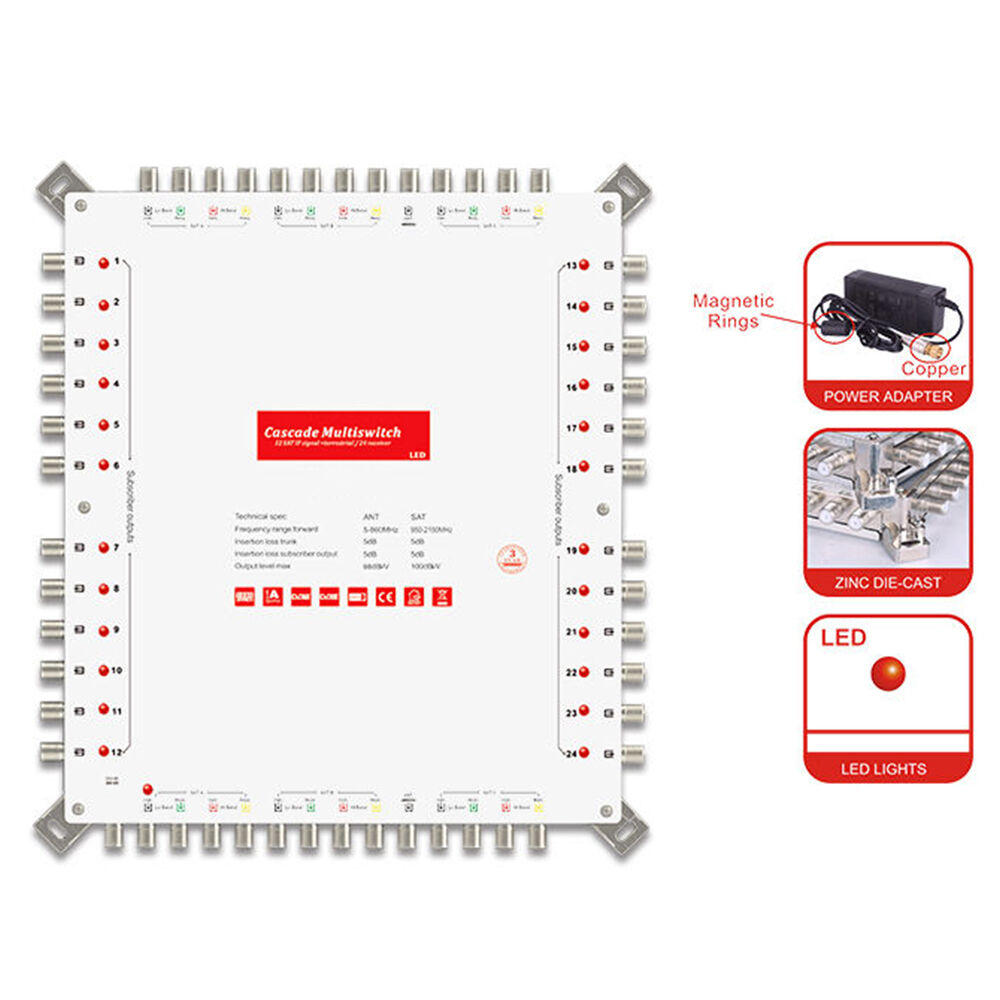 Buy China Wholesale New Arrivals Satellite Multiswtch 13 In 24 Out ...