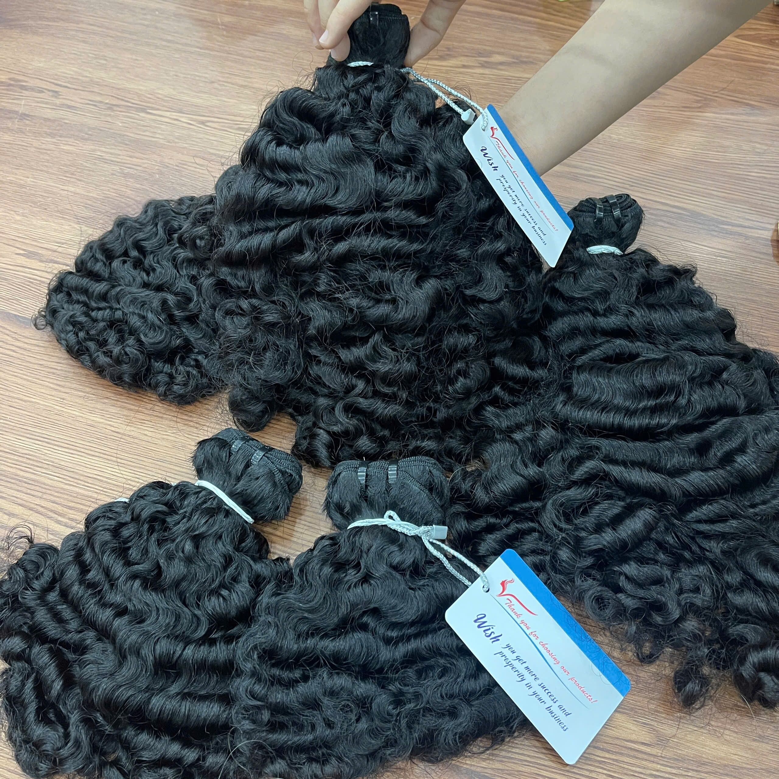 Wholesale Burmese Curly Hair Vietnamese Hair Extensions Burmese Hair ...