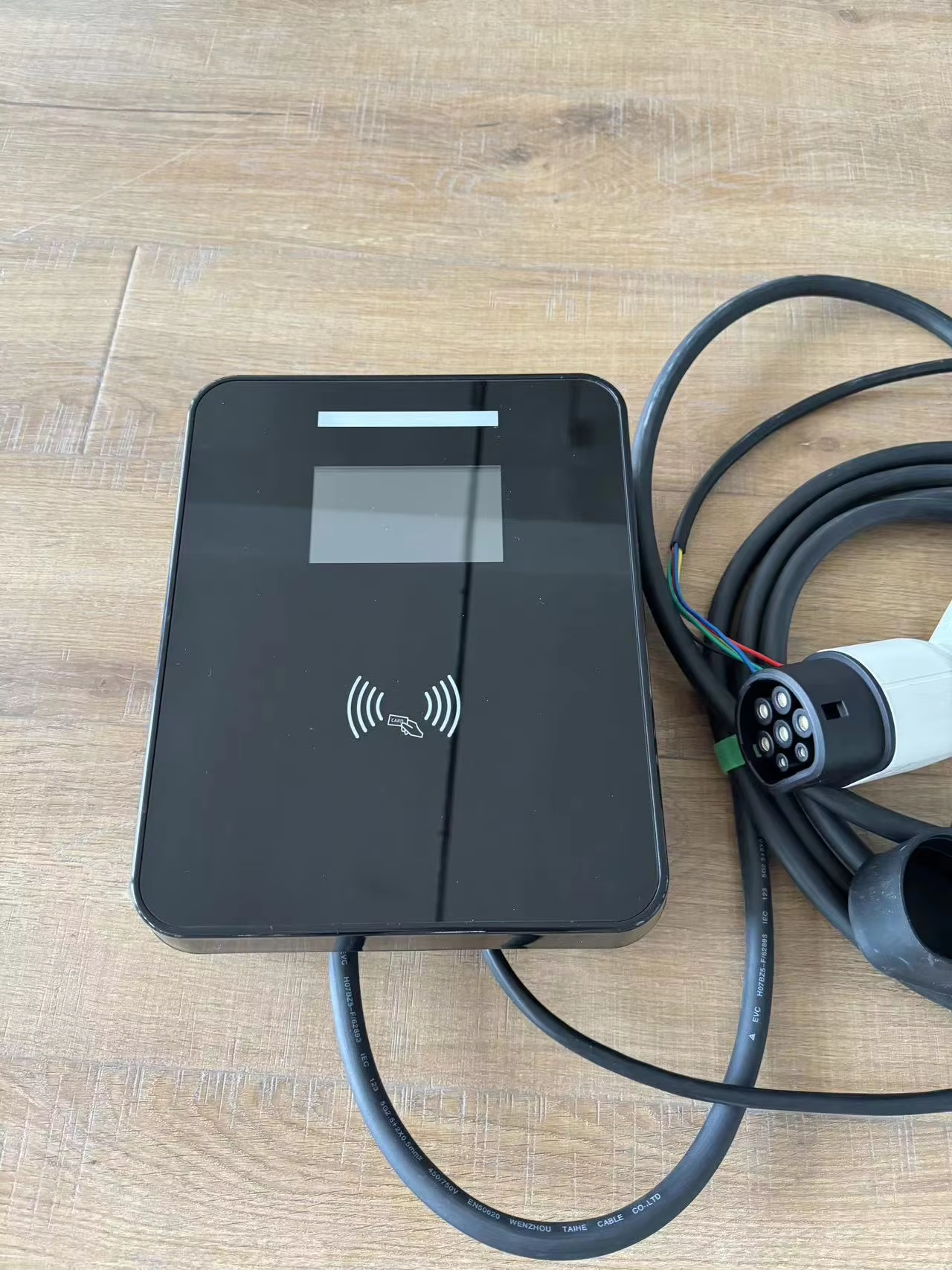 11kw Ev Charger Pabrik Pabrik Ocpp Mennekes Tipe 2 32a 5m Kawat Wallbox ...