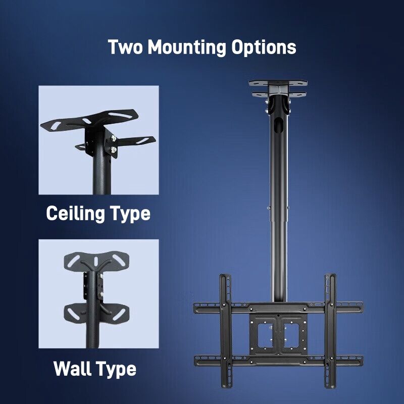 Adjustable 360 Rotating Tv Bracket Fits Most 32-70" Lcd Led Tilt And ...