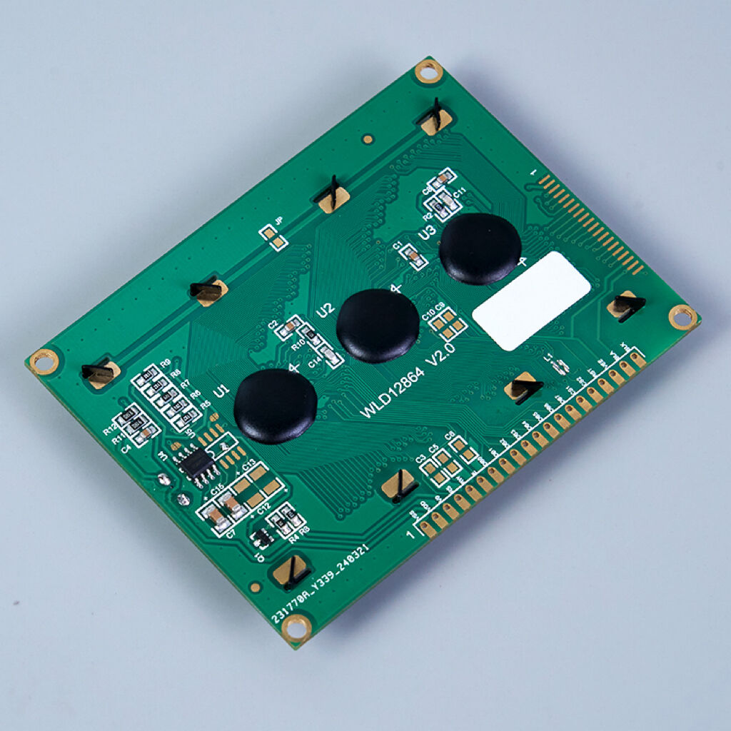 Oem 128x64 Dot Matrix Lcd Custom Graphic Display Module Industrial Mono ...