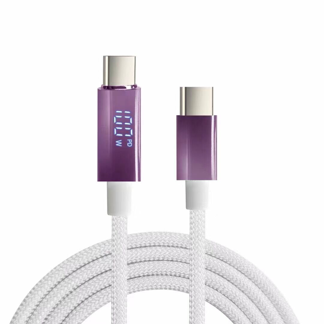 Bulk Buy China Wholesale 100w 20v 5a Usb C Lcd Display Usb C To C Flex ...