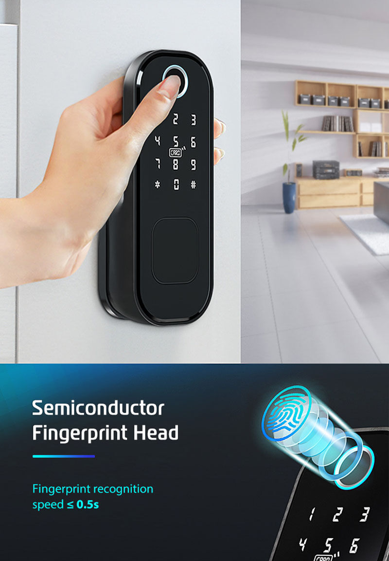 Tuya Wifi Smart App Remote Conotrol Electric Biometric Fingerprint ...