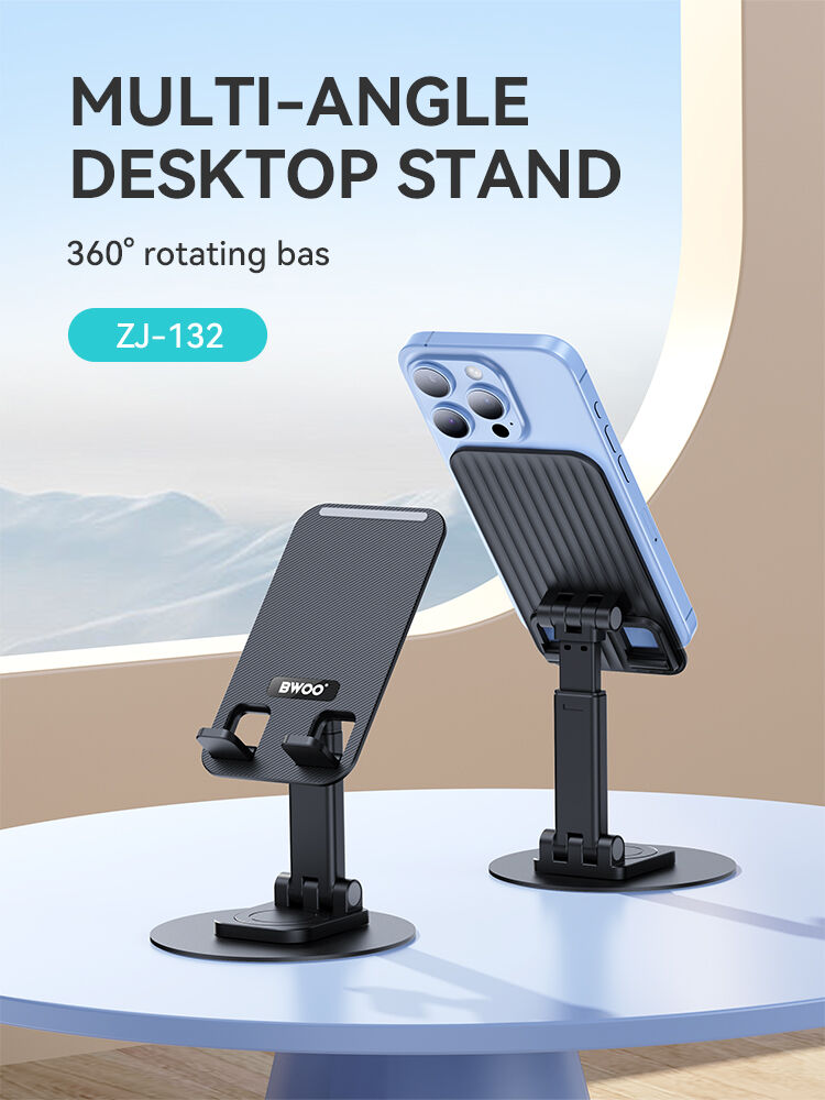 Bwoo 2024 New Design Aluminum Alloy Portable Foldable Desktop Phone ...