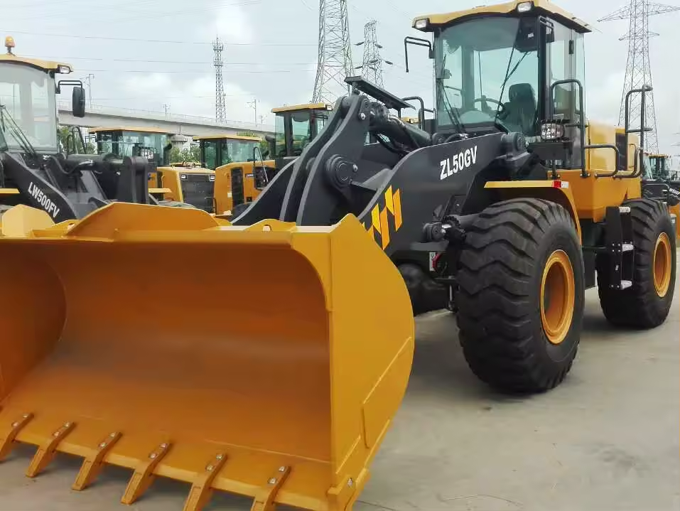 China Top Brand 5 Ton Wheel Loader Small Farm Tractor Front Zl50gn ...