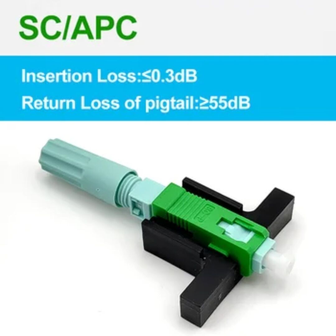 Ftth Sc/upc Apc Network Compatible Connector T Tap Fiber Optic Fast ...