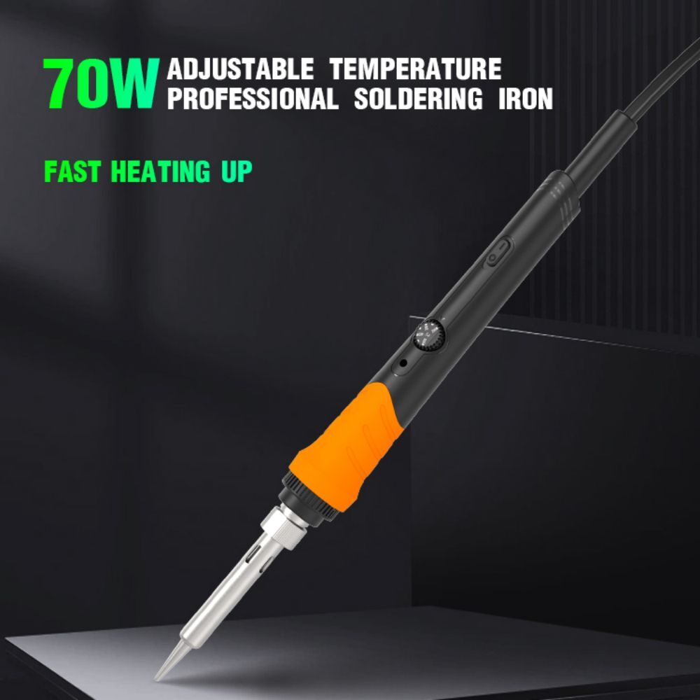 Digital Soldering Iron Temperature Adjustment 110v Electric Soldering ...